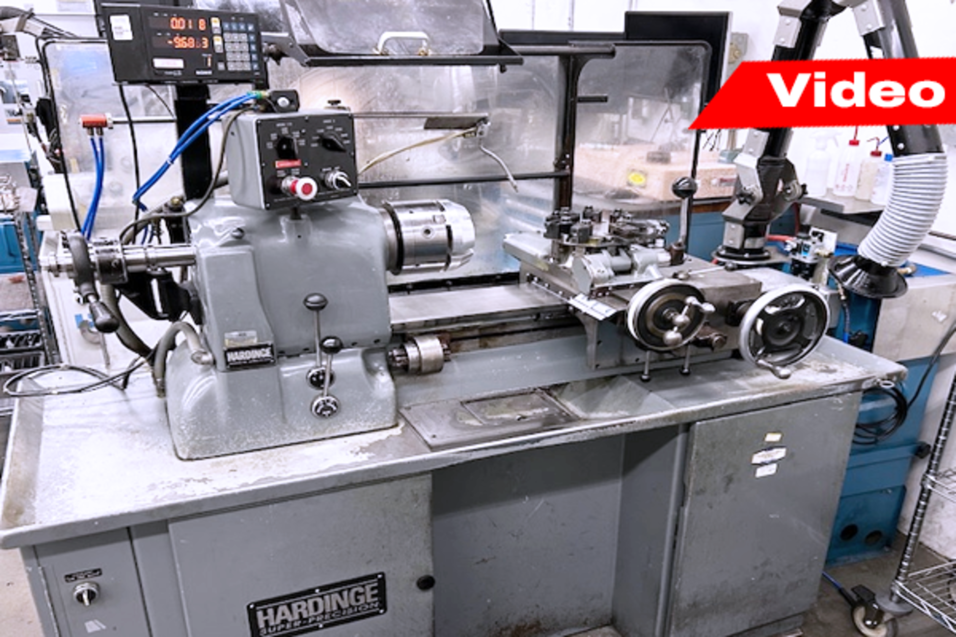 Hardinge HC Super Precision Manual Turret Lathe Description Spindle ...