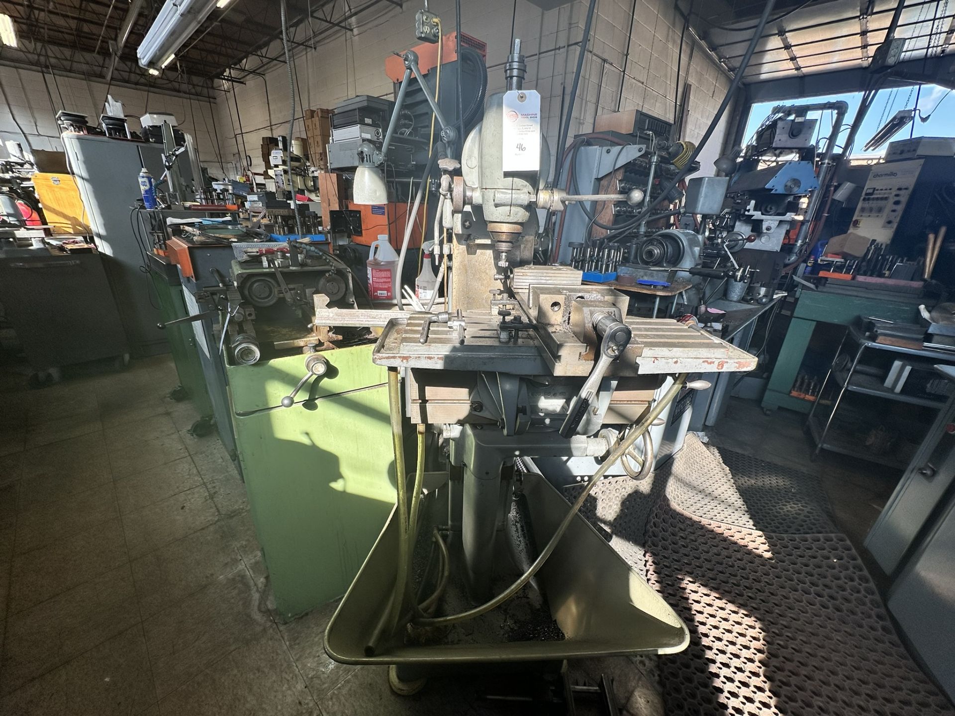 Friedrich Deckel Model FP-1 Universal Horizontal & Vertical Milling ...