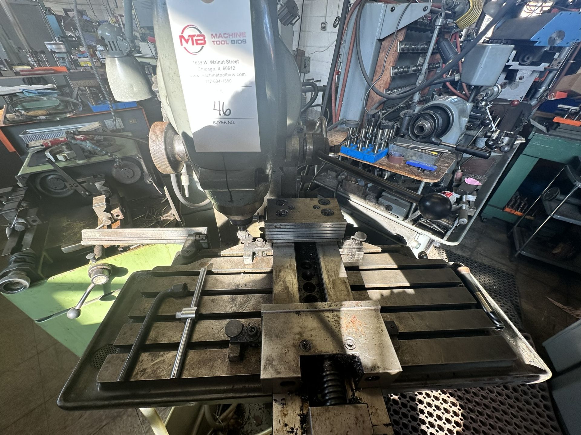 Friedrich Deckel Model FP-1 Universal Horizontal & Vertical Milling ...