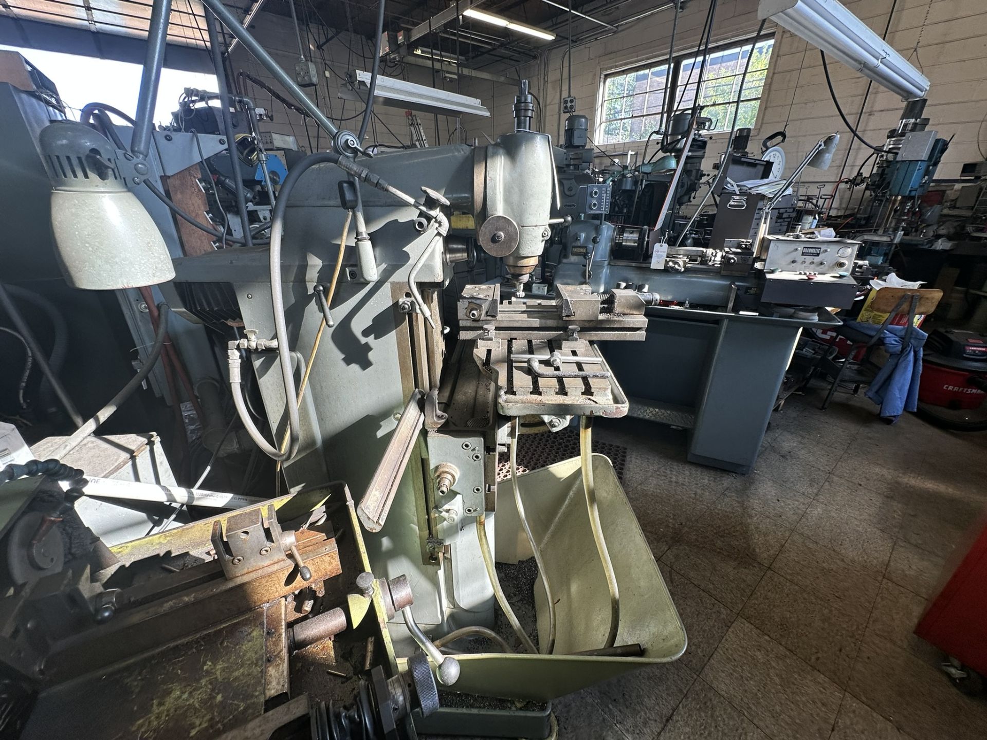 Friedrich Deckel Model FP-1 Universal Horizontal & Vertical Milling ...