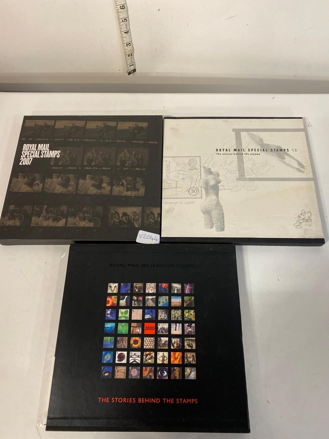 Three Royal Mail Stamp Albums, including Millennium 2000 and Special ...