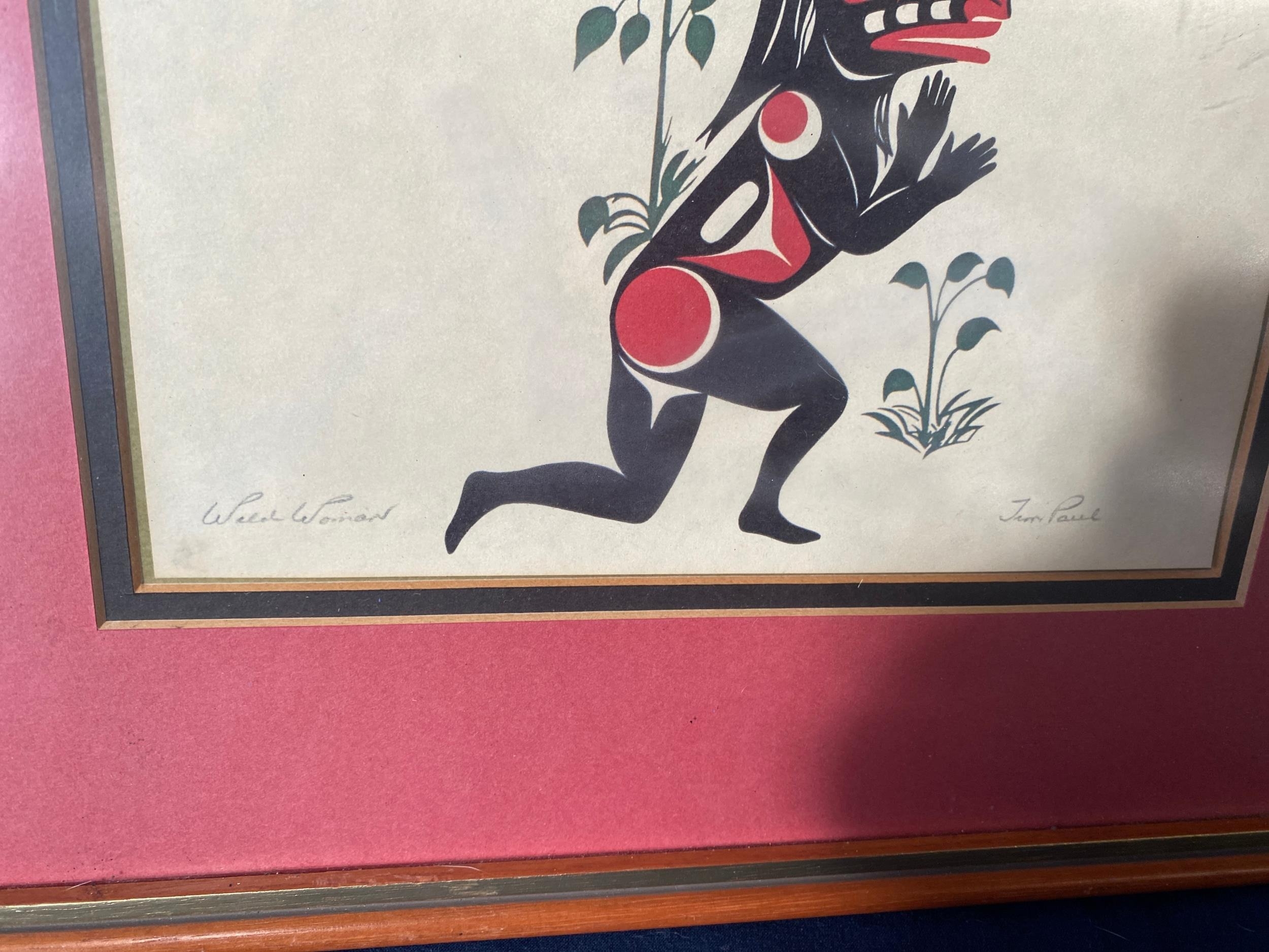 Two Prints by The Northwest Coast Indigenous peoples - Jim Johnny ...