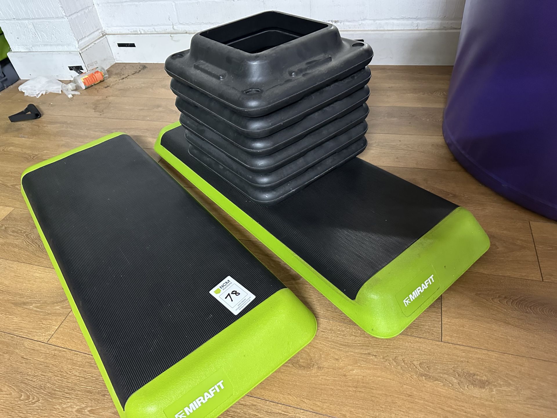 Mirafit Two Steps 6 Risers Height - 10cm; Width - 40cm; Depth - 108cm ...