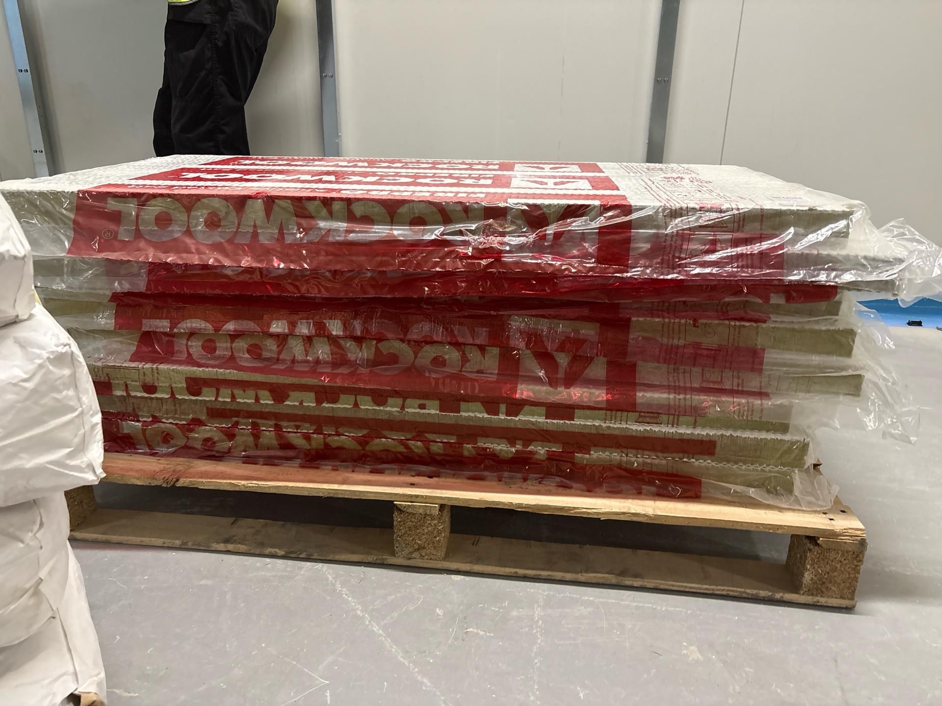 Rockwool Albative Coated Batt x8 Firepro insulation panels 120x60cm Ref ...