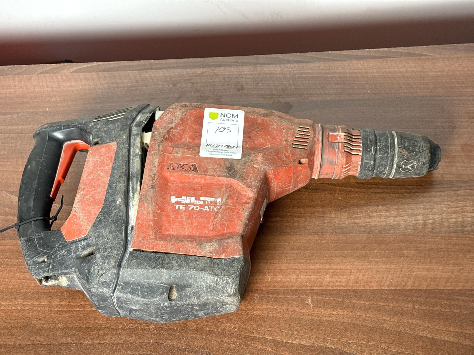 HILTI SDS Max Rotary Hammer - HL1707809Ex hire equipment from Speedy ...