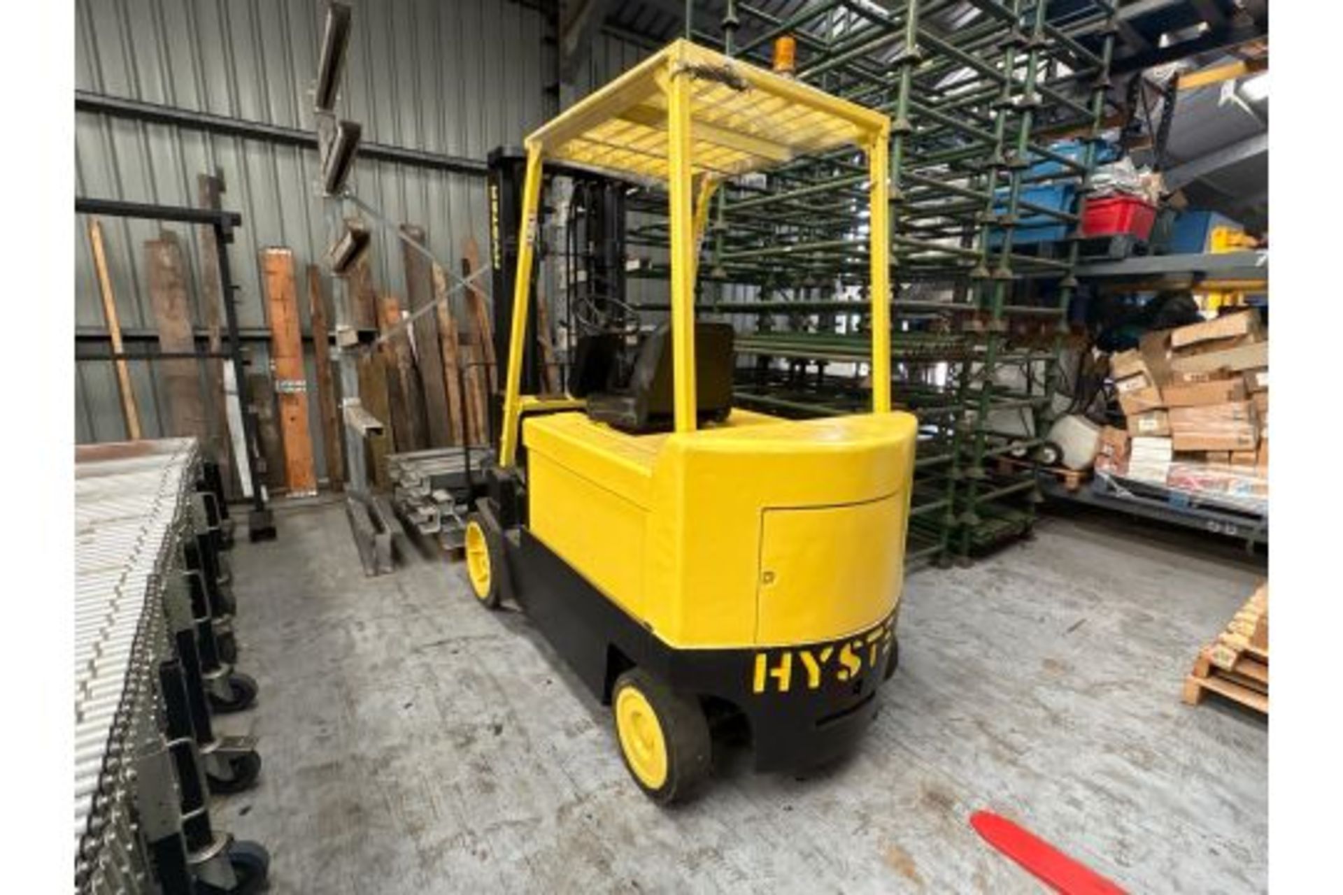 Hyster E4.00XL Forklift Model Year - 1995 Serial Number: C098D01558S ...