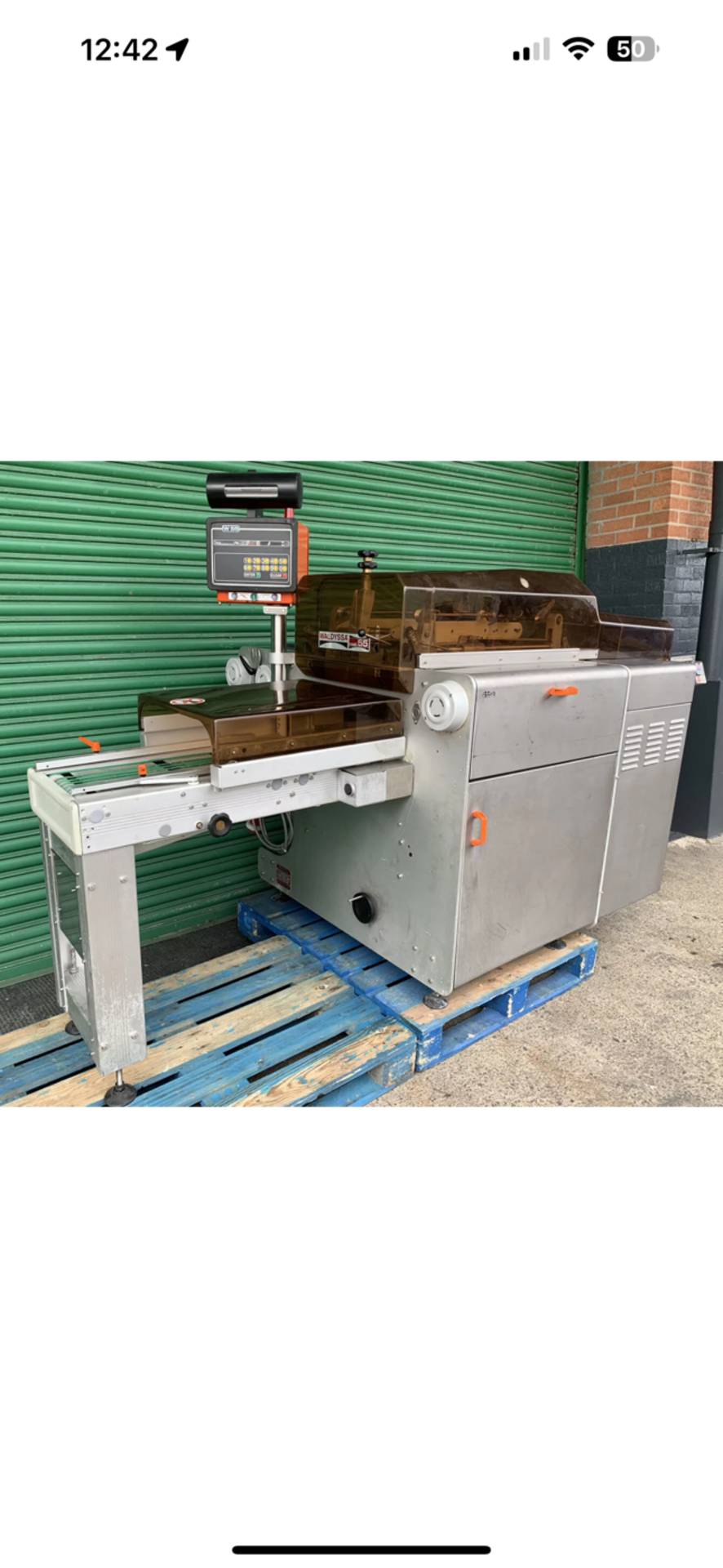 Waldys Waldyssa W55 Auto Stretch Food Tray Shrink Wrapper Wrapping ...