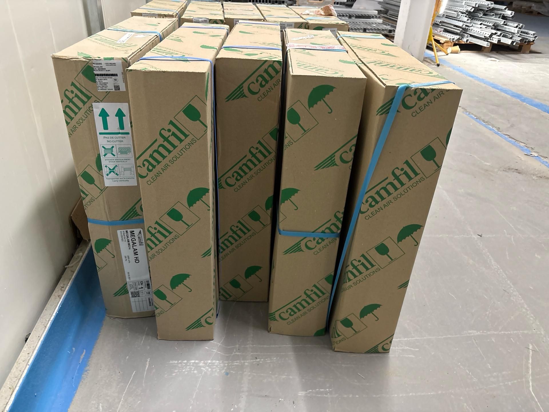 Camfil Megalam HD MG14 x10 610x610x110mm New in box Ref - 262 Location ...