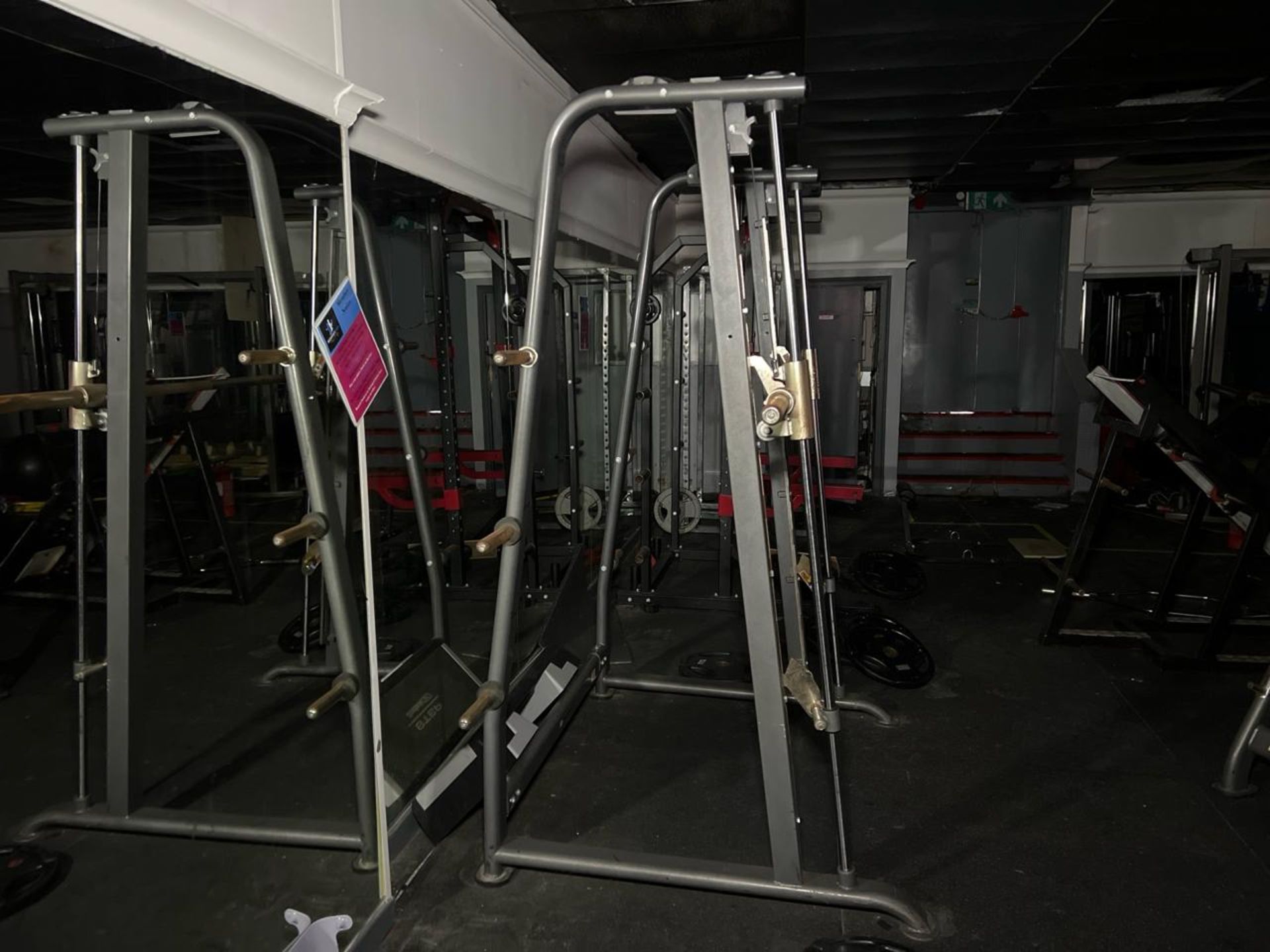 Impulse Plate Loaded Smith Machine Approximate Dimensions: Height ...
