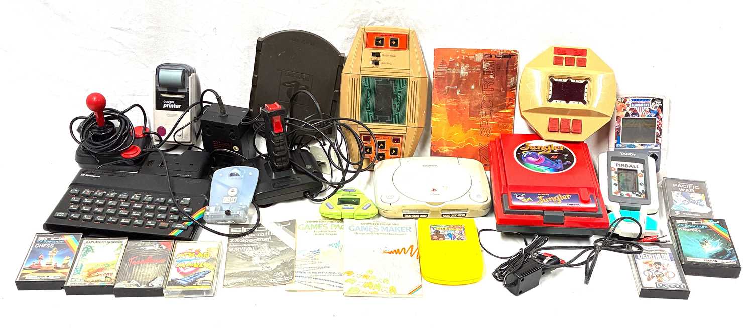 Selection of Retro Gaming Consoles, Games and Hand Held Games including ...