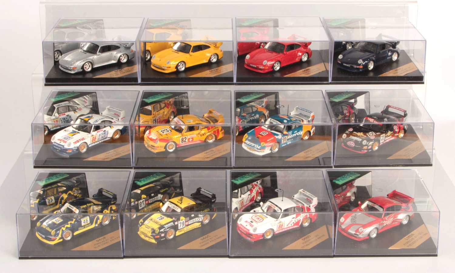 Vitesse - Group of 911 GT2 Road & Race Cars. To include 064D - metallic ...
