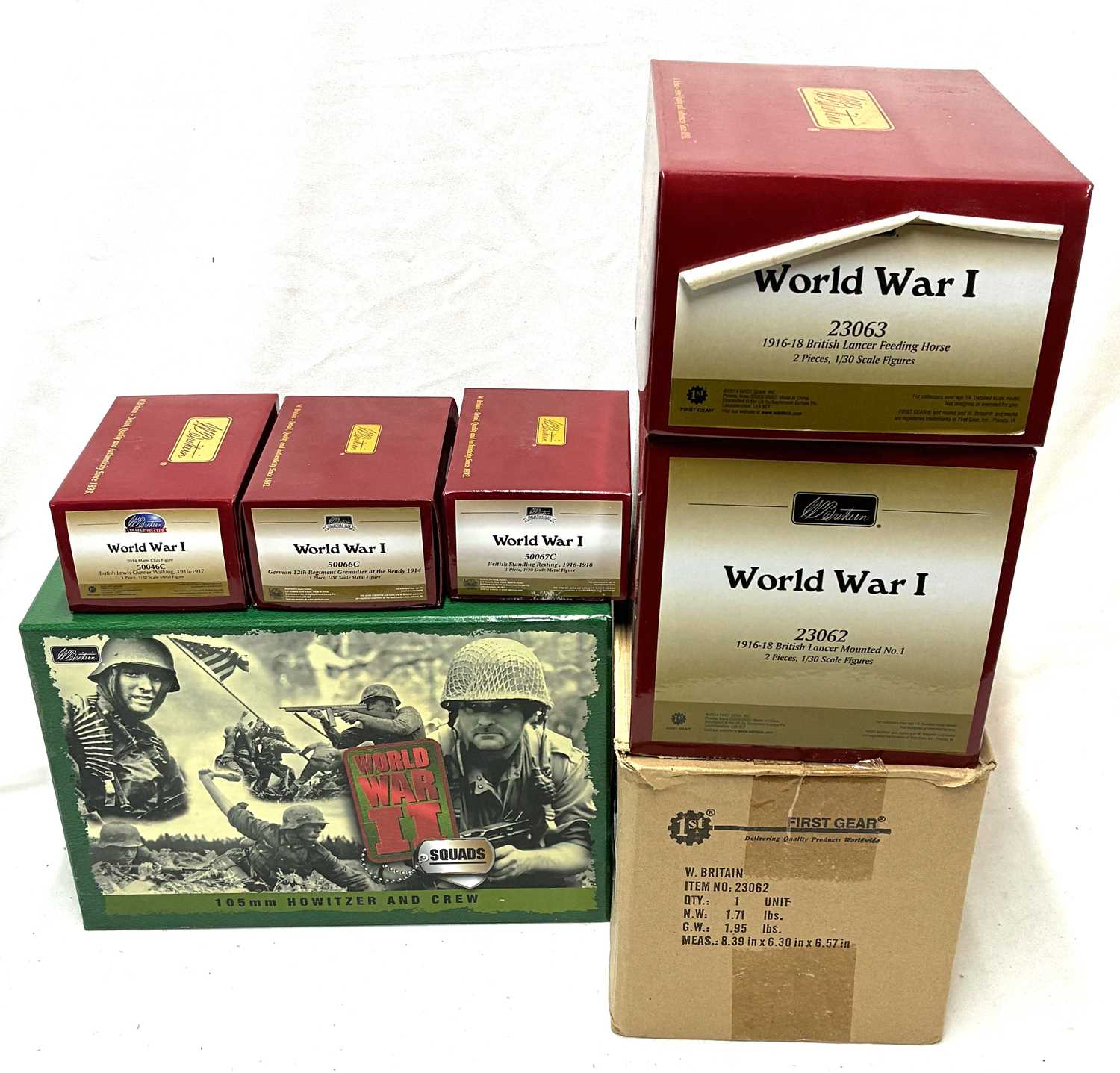 Britains World War 1 & 2 Military Figures & Sets. Comprising World War ...