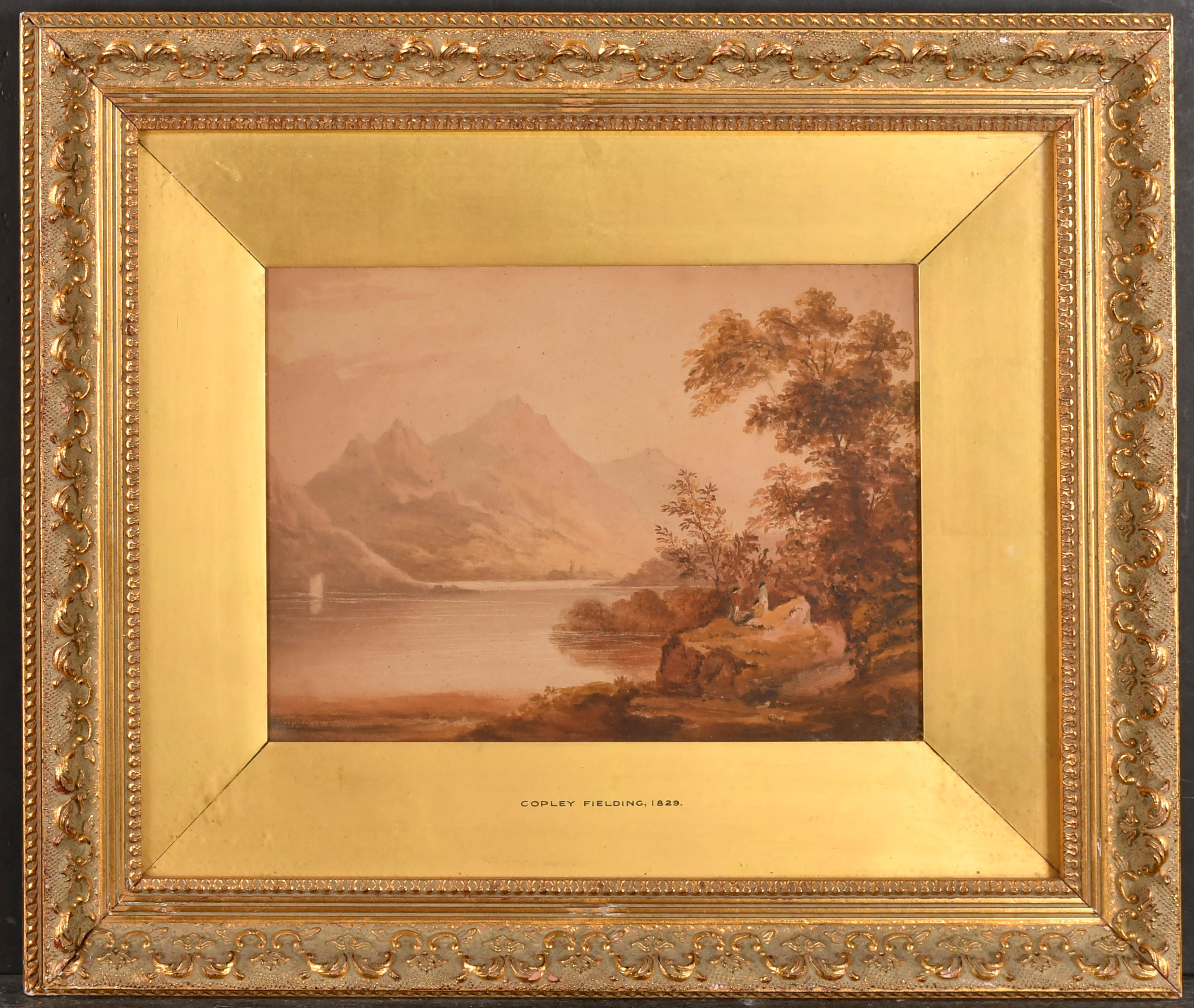 Circle of Anthony Vandyke Copley Fielding (1787-1855) British. Figures ...