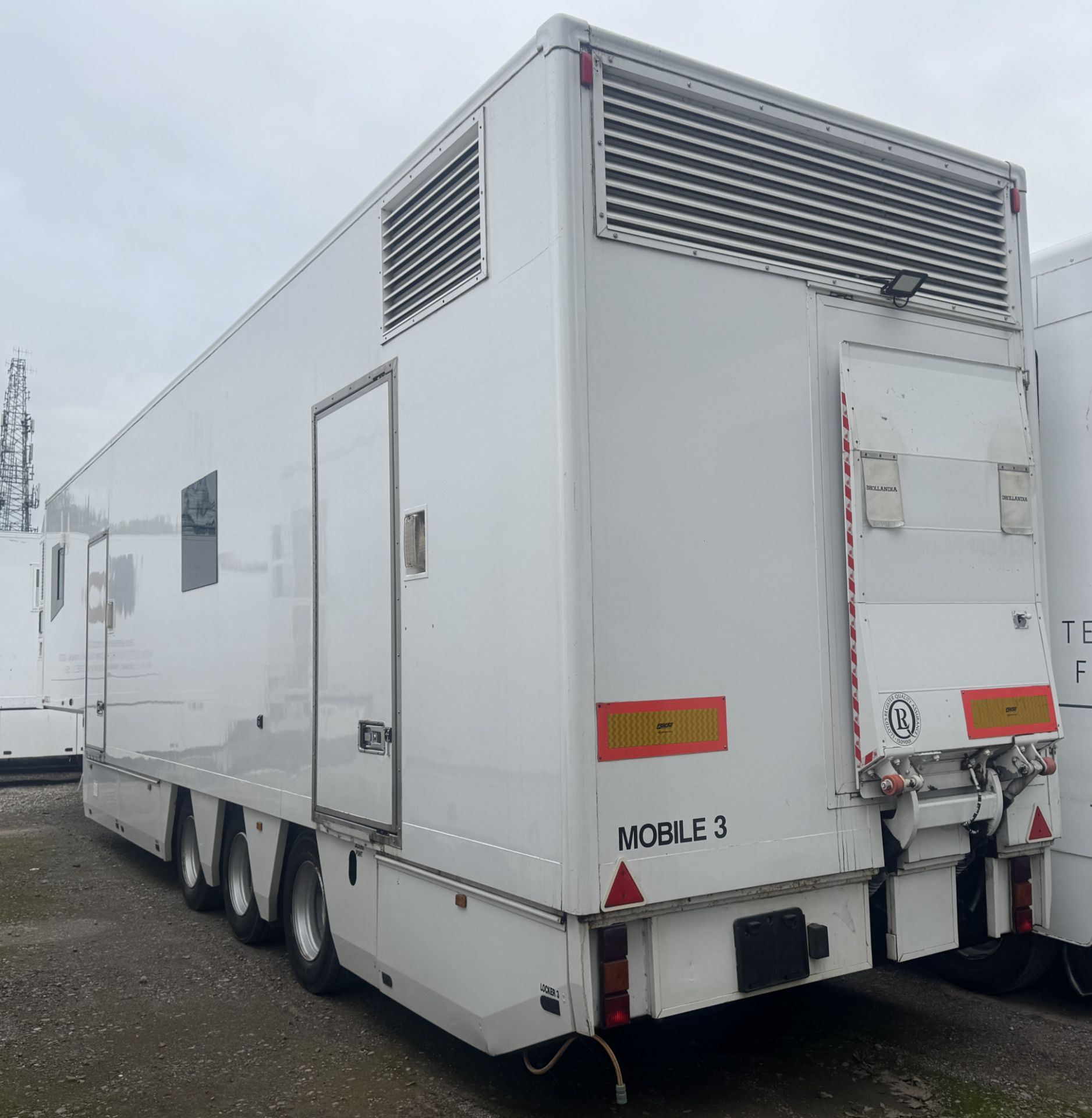 Van Hool Production Trailer fitted with Perkins Engine Generator, VIN ...