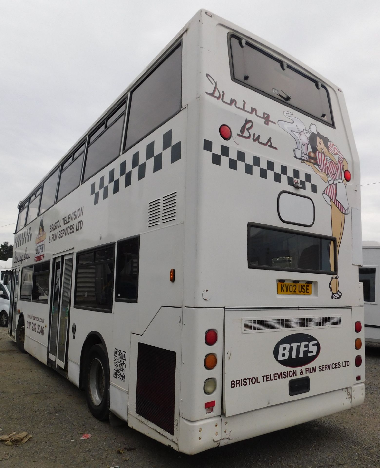 Dennis Sv Trident Double Deck 2 Axle 9.9m Bus, Registration KV02 USE ...