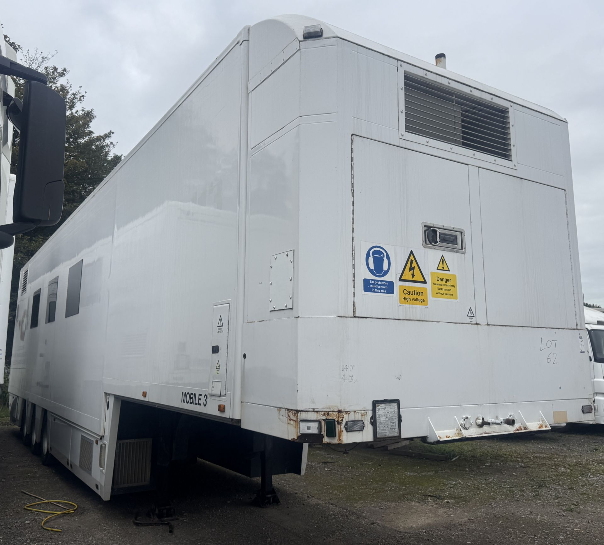 Van Hool Production Trailer fitted with Perkins Engine Generator, VIN ...