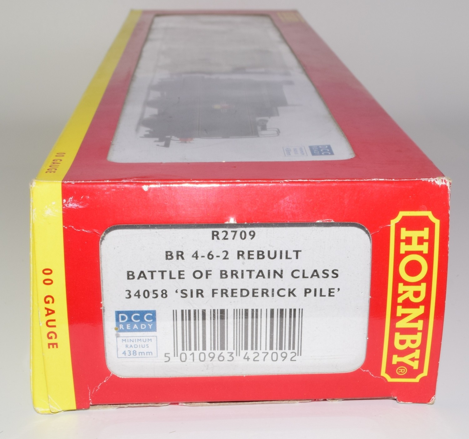 Hornby OO gauge steam locomotive R2709 BR 4-6-2 rebuilt Battle of ...