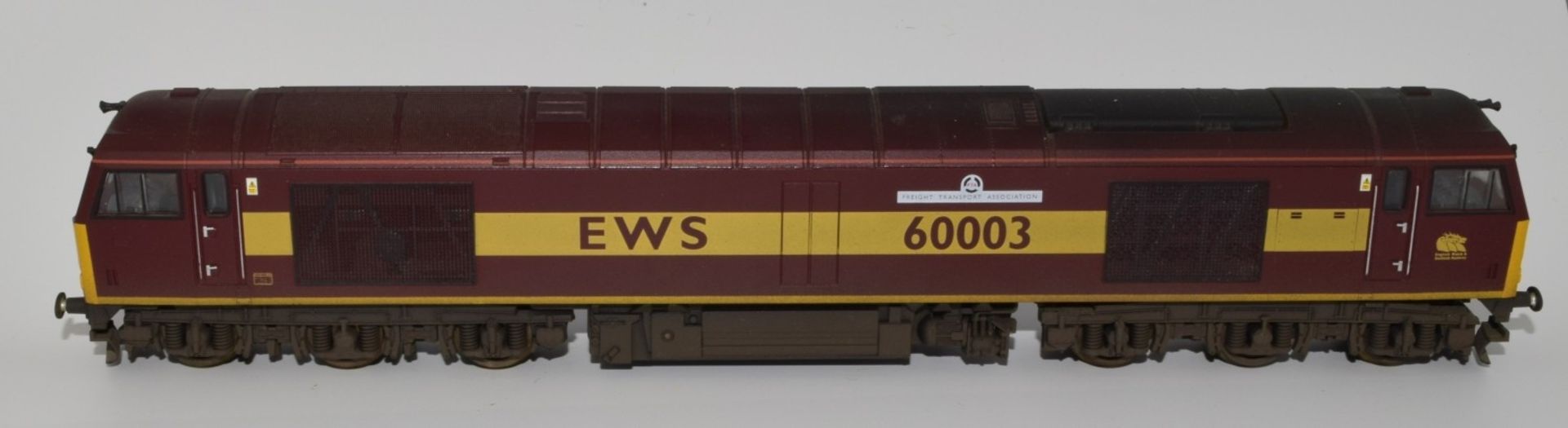 Lima OO gauge Diesel locomotive cat L204764 in Maroon of EWS no 60003 ...