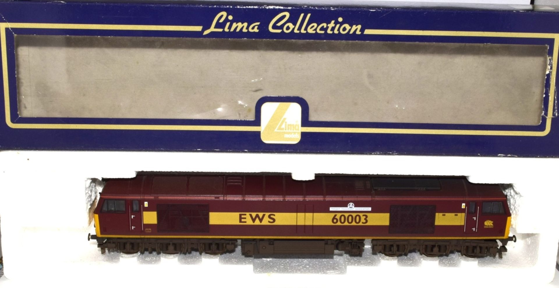 Lima OO gauge Diesel locomotive cat L204764 in Maroon of EWS no 60003 ...