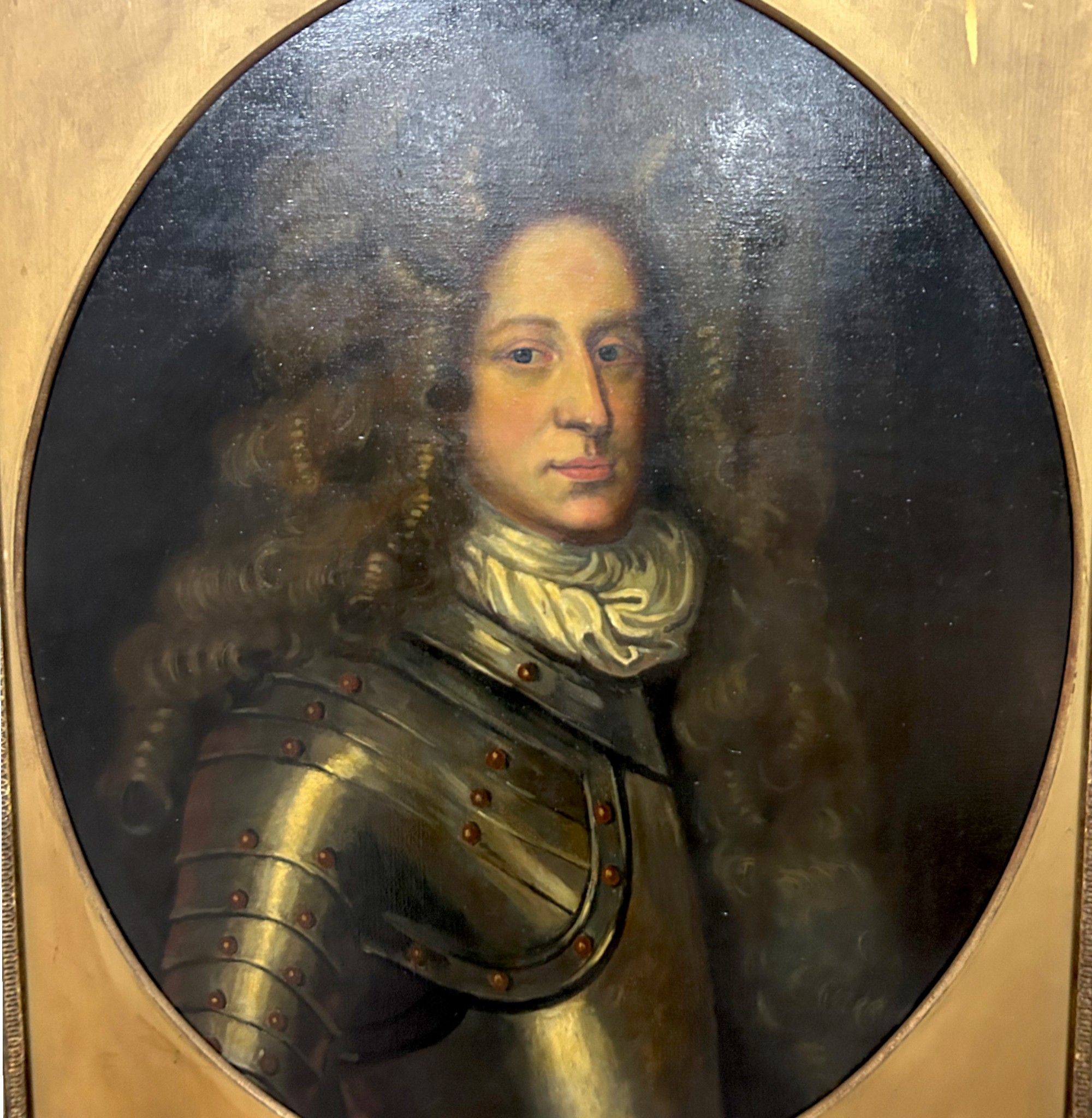 Oil on canvas portrait depicting Archibald, 3rd Lord Napier (1642-1683 ...