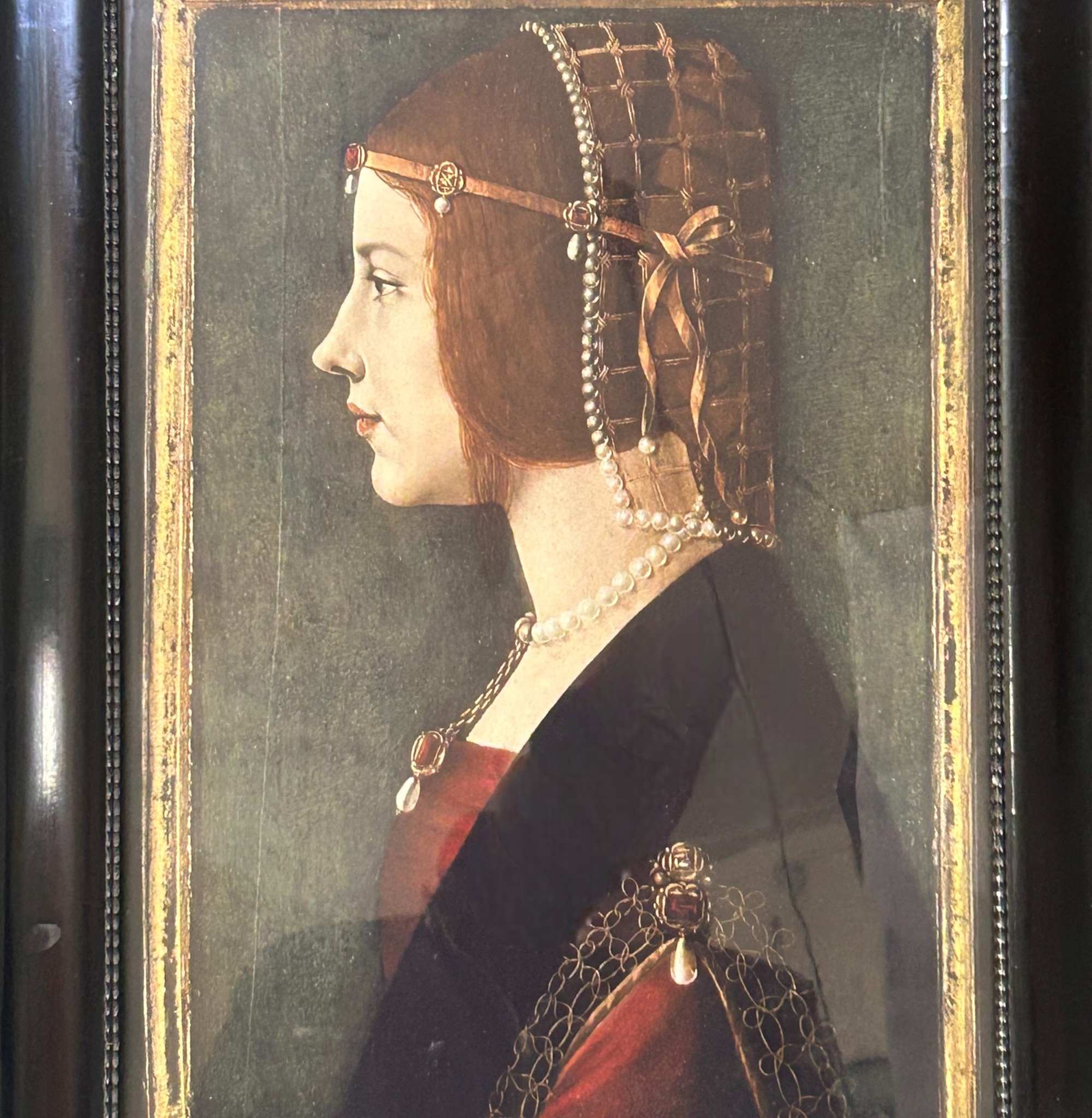 Medici Society Medici prints 1909. Beatrice D'este By Leonardo Da Vinci ...