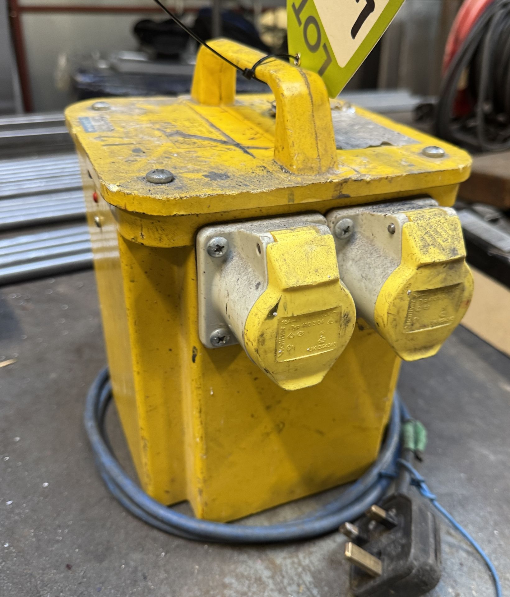 2-outlet Tool Transformer, 110volts, 1.5kva (location in premises ...