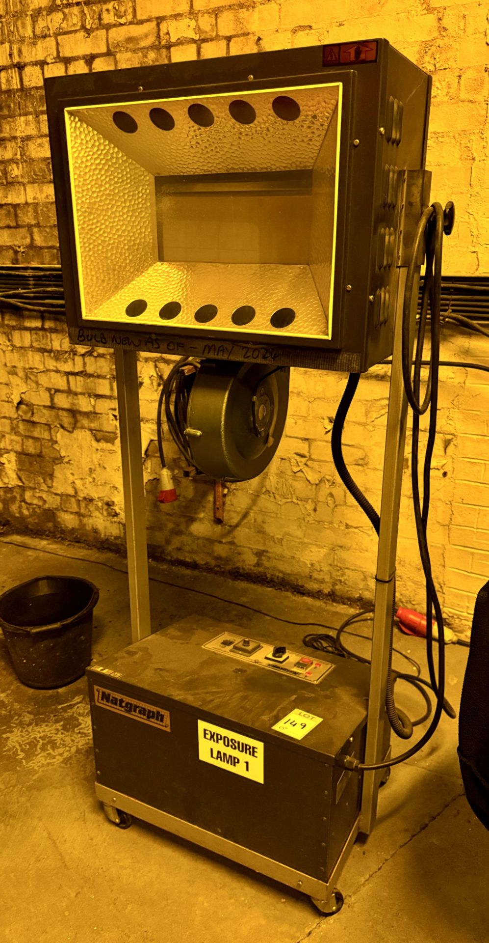Natgraph S/M.L/S Light Exposure Unit, type 8KW SHTLS_D, 415volts ...