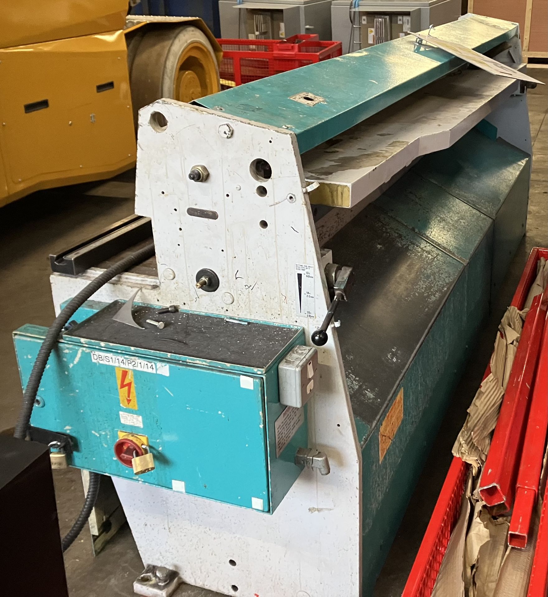 Edwards Pearson D.D. powered Guillotine, 2540mm x 3.5mm, 415volts ...