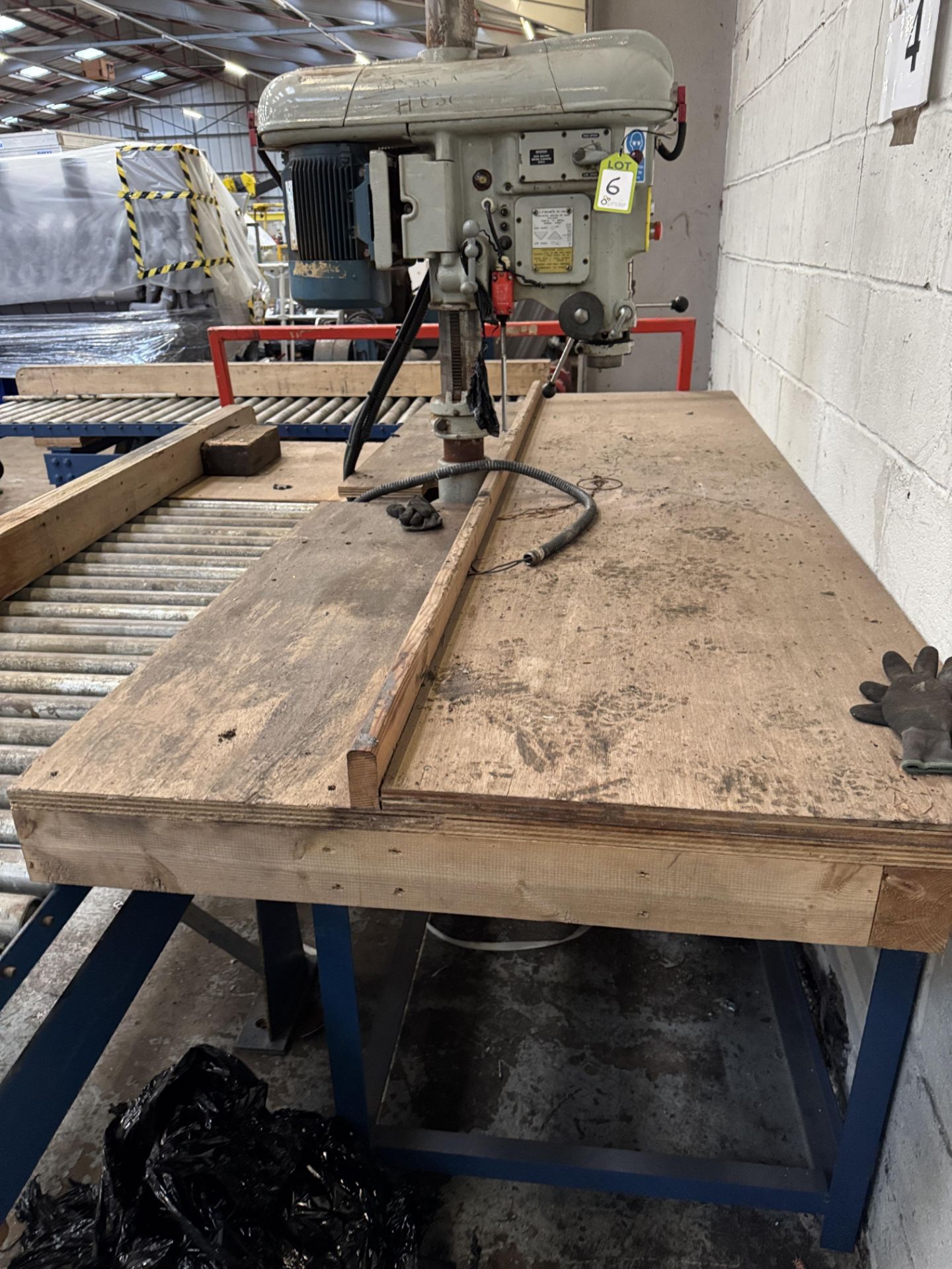 Fobco 7/8 10-speed belt driven bench mounted Pillar Drill, with spindle ...