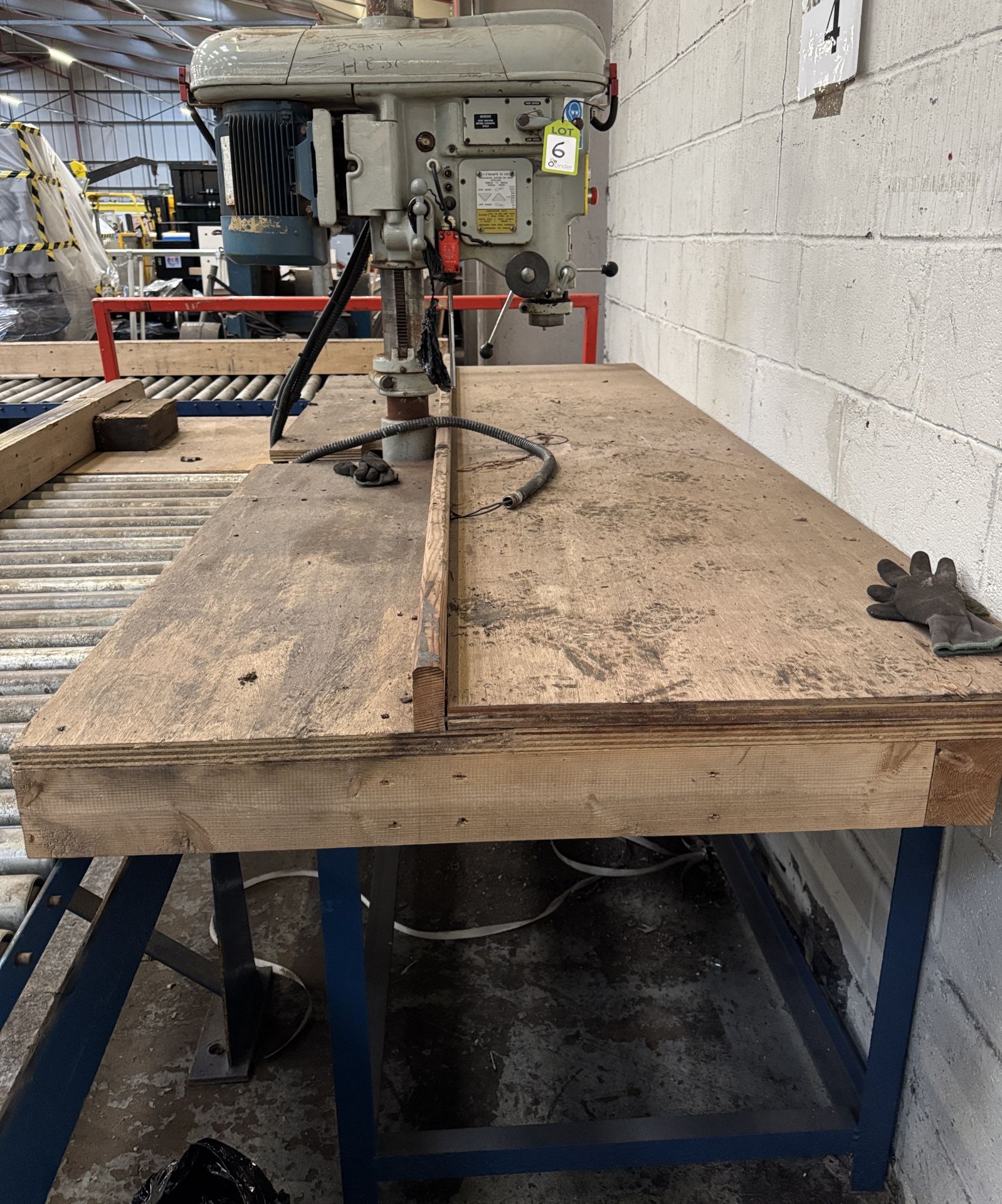 Fobco 7/8 10-speed belt driven bench mounted Pillar Drill, with spindle ...