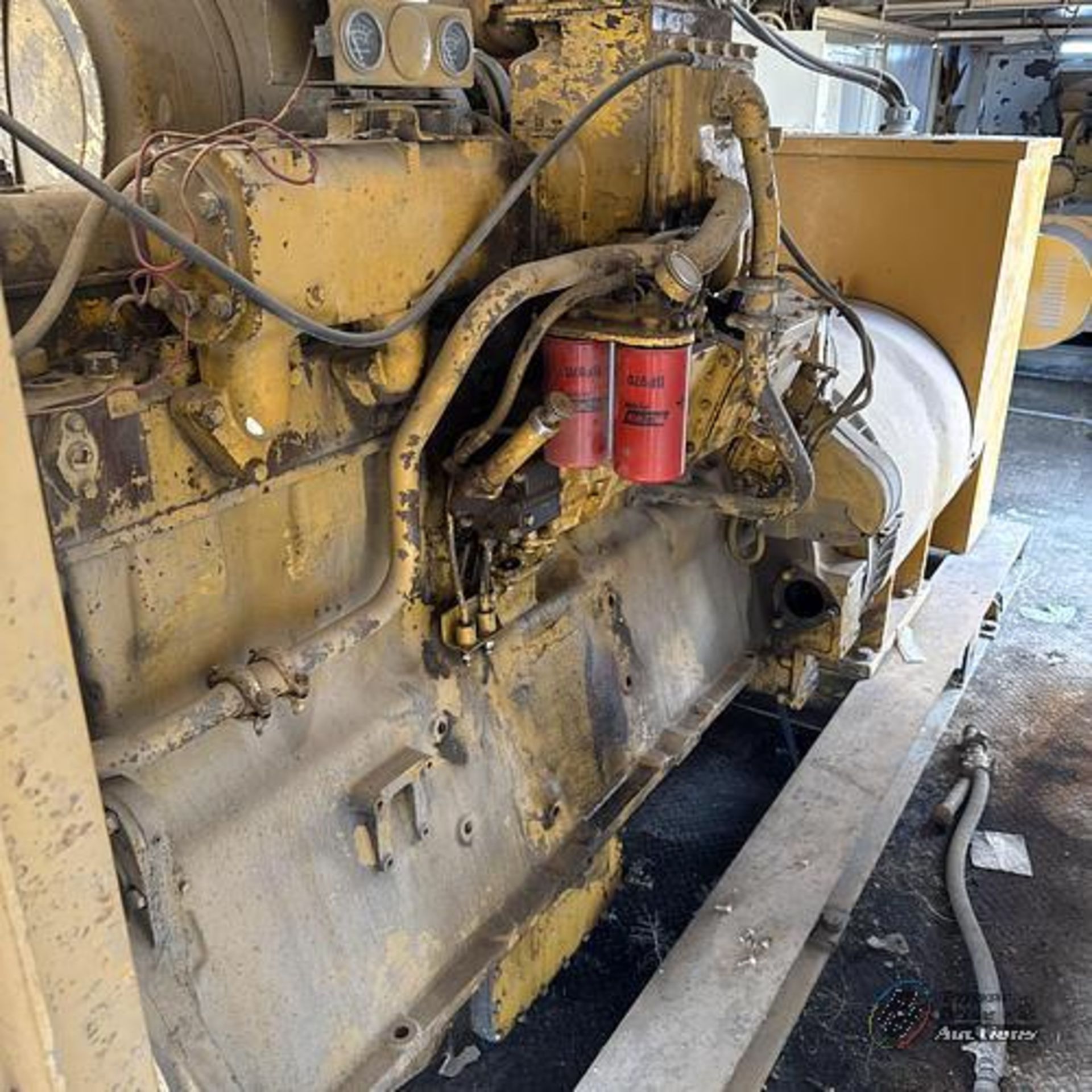 Two Generators, 315KW 240/416V 50hz CAT D353 Diesel Engines with KATO ...