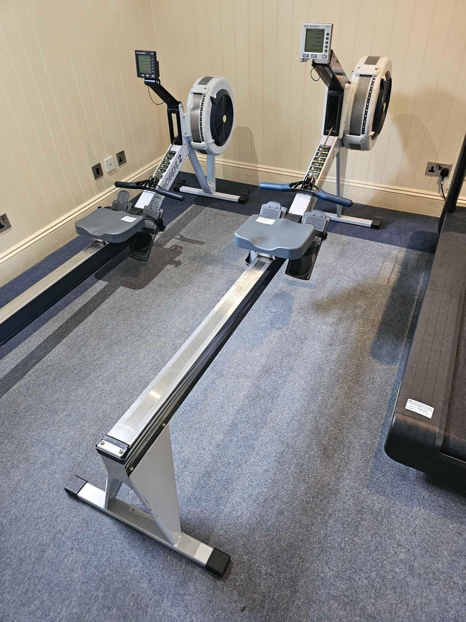 Concept2 Model E Indoor Rowers equipped with a PM5 digital performance ...