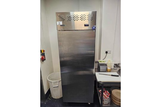 Tefcold Interlevin CAR650 upright gastronorm refrigerator with ...
