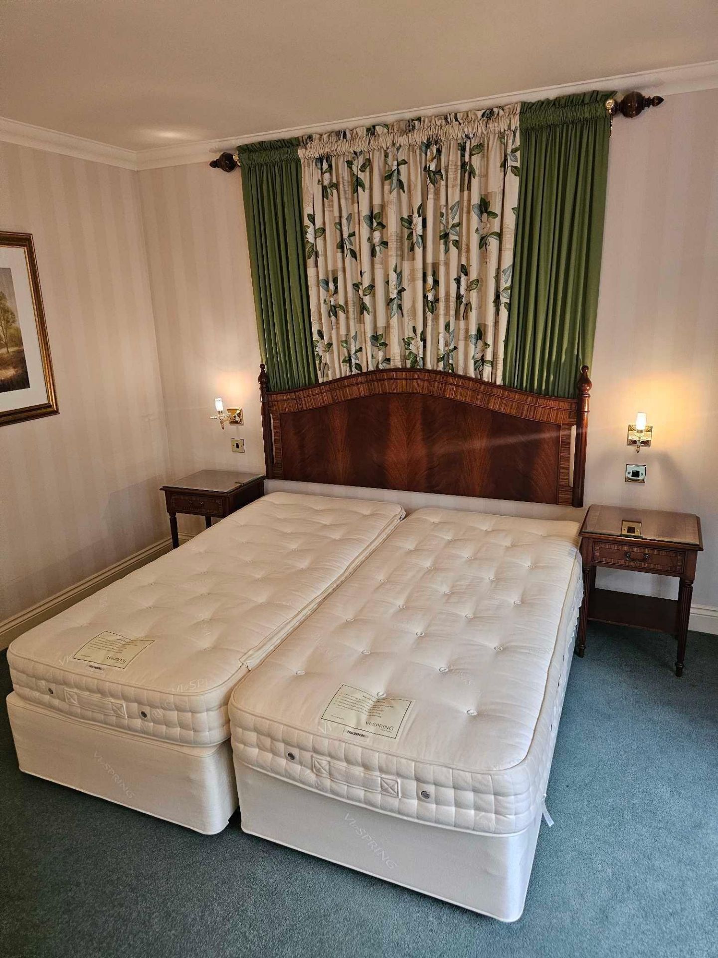 Room 511 Contents of hotel bedroom freestanding furniture as ...