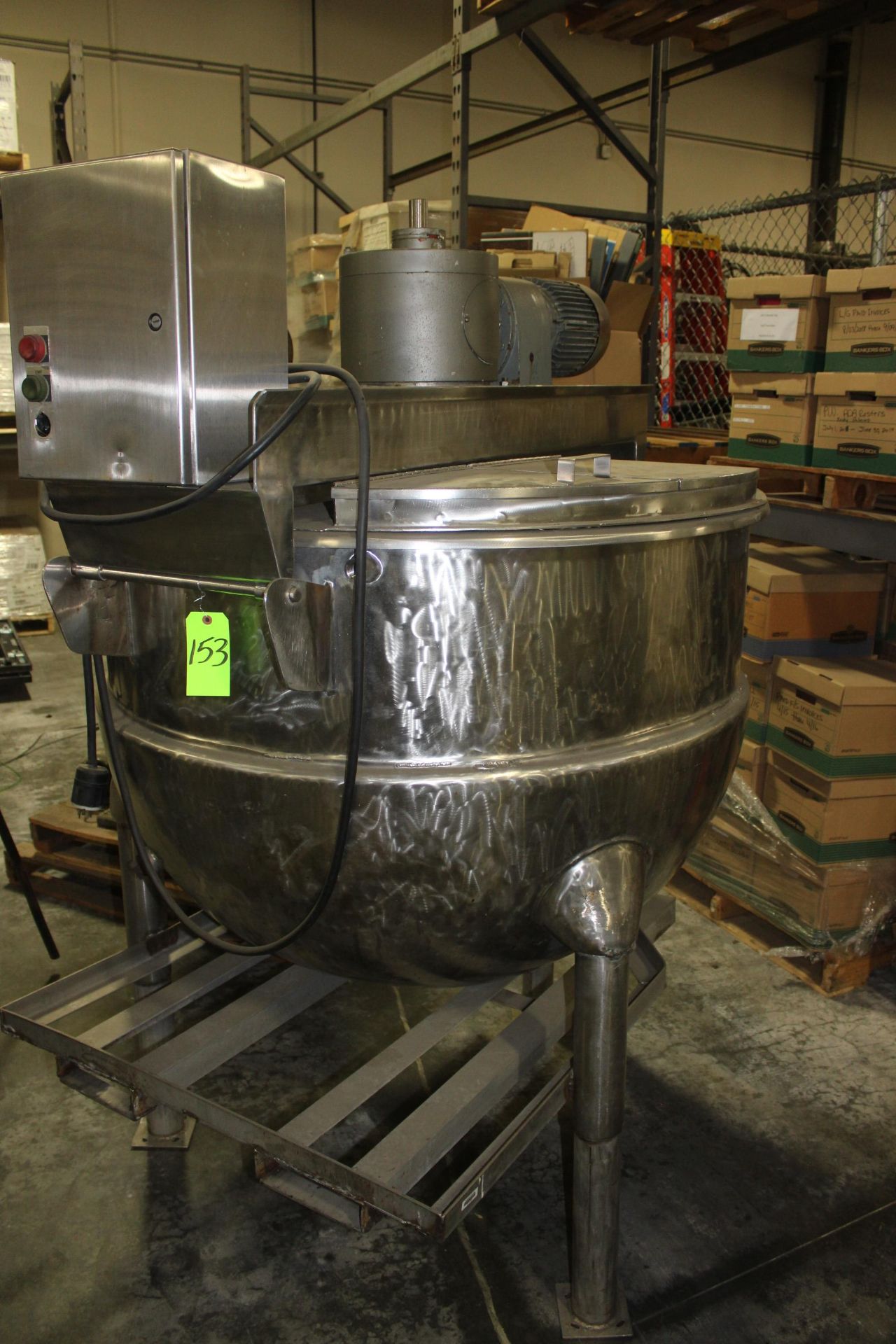 HAMILTON 200 GAL. MIXING KETTLE