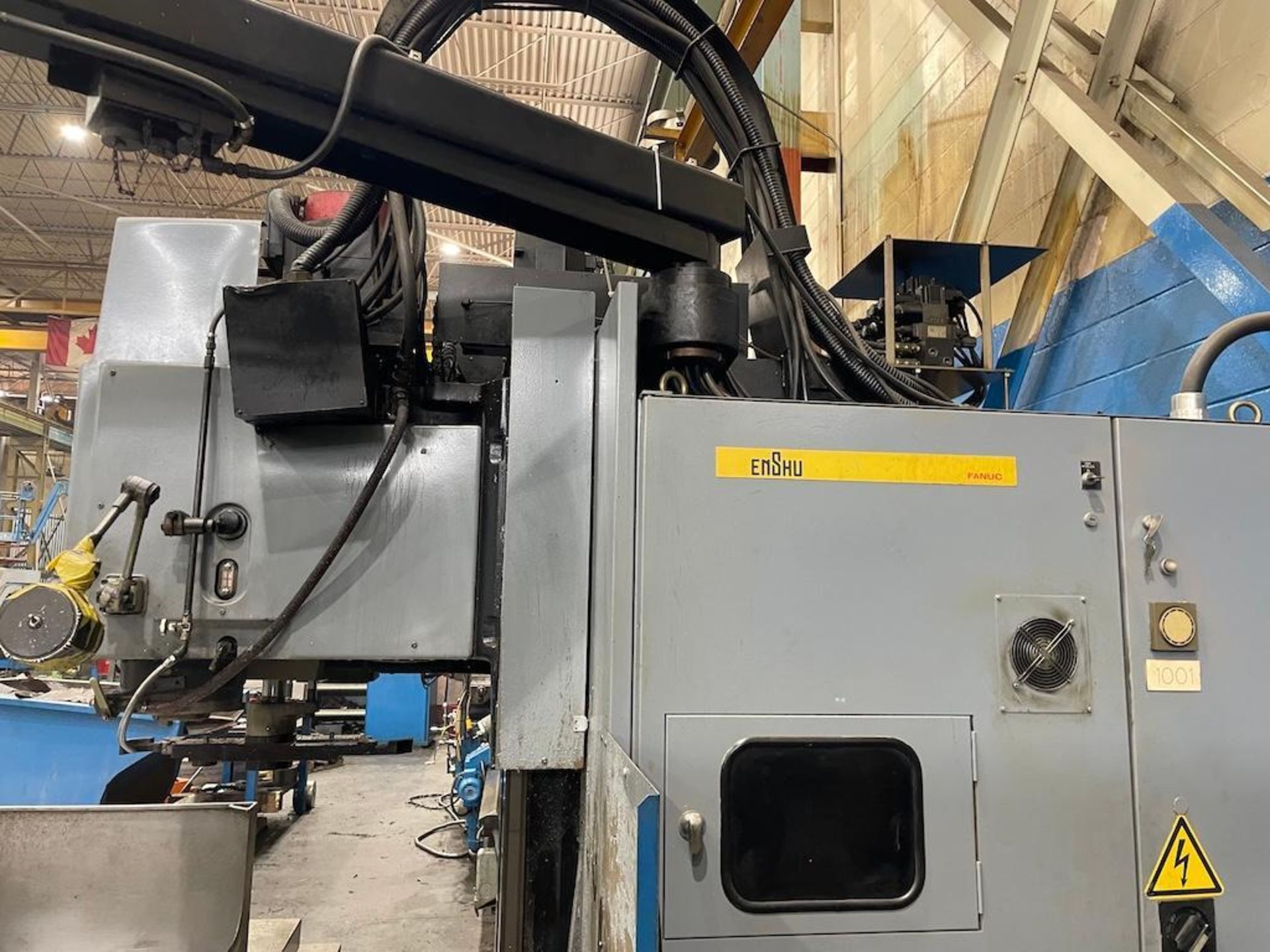 1989 Enshu VMC 650 CNC Vertical Machining Center, Fanuc 15M Control ...