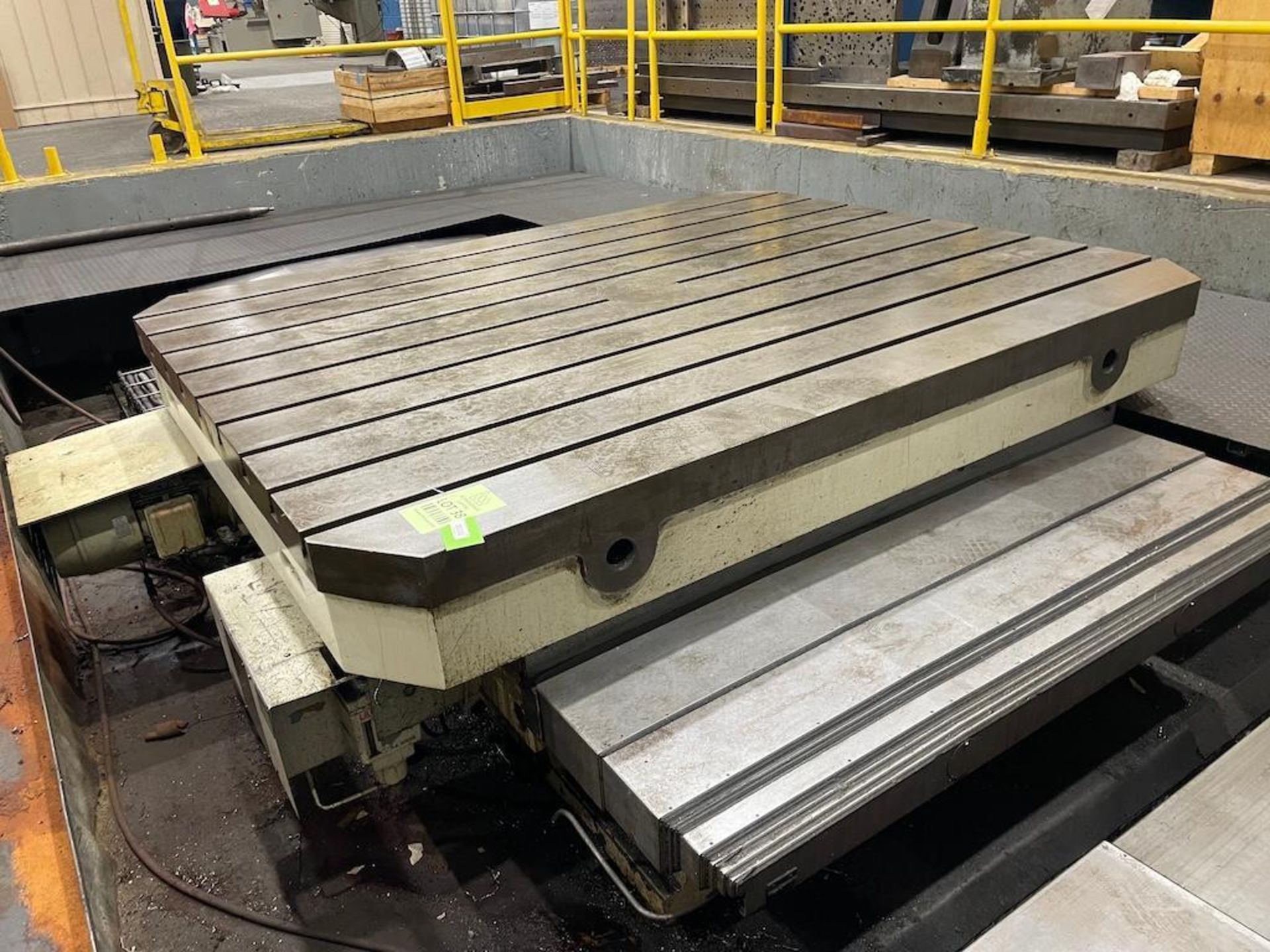 Toshiba BD 20/25 78.74" x 98.42" Infeeding B-Axis Rotary Table, Fanuc ...