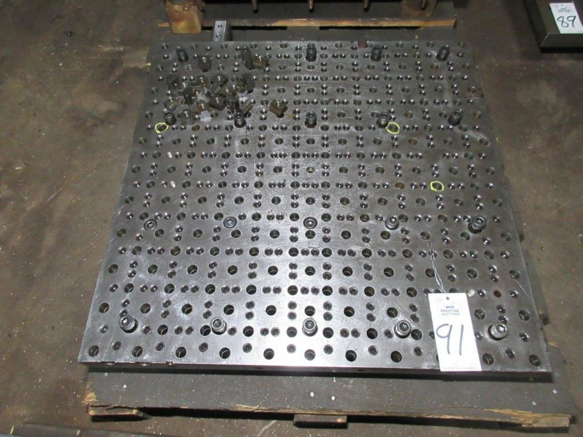 31-1/2" x 31-1/2" Drilled and Tapped Fixture Plate