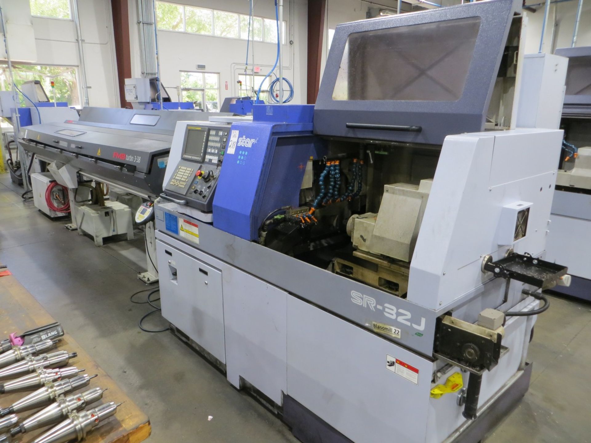 2015 Star SR-32J CNC Swiss Lathe, Fanuc Series 31i-Model B HMI and CNC ...