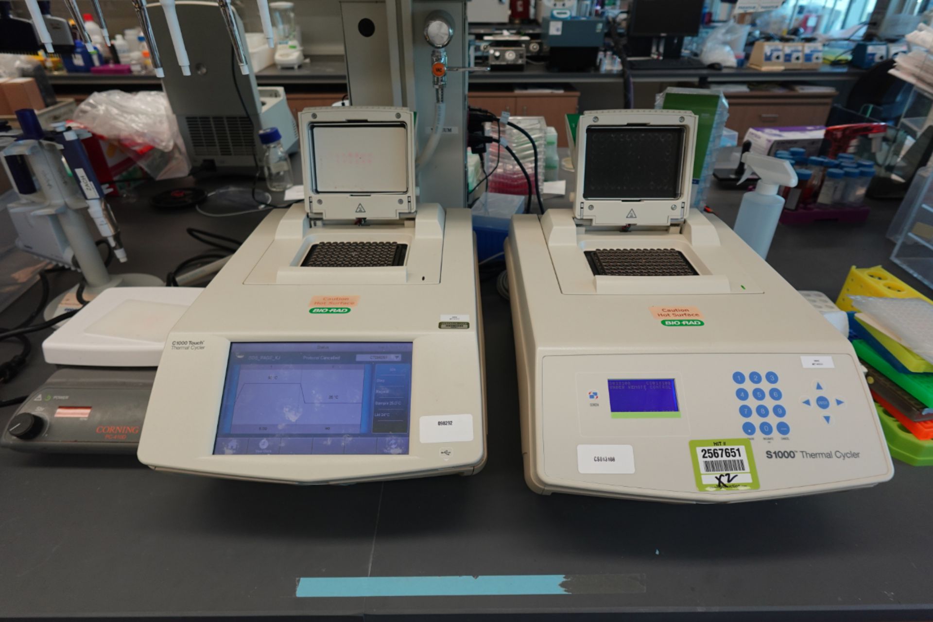 BioRad C1000 Touch Thermal Cycler System includes C1000 Touch and S1000 ...