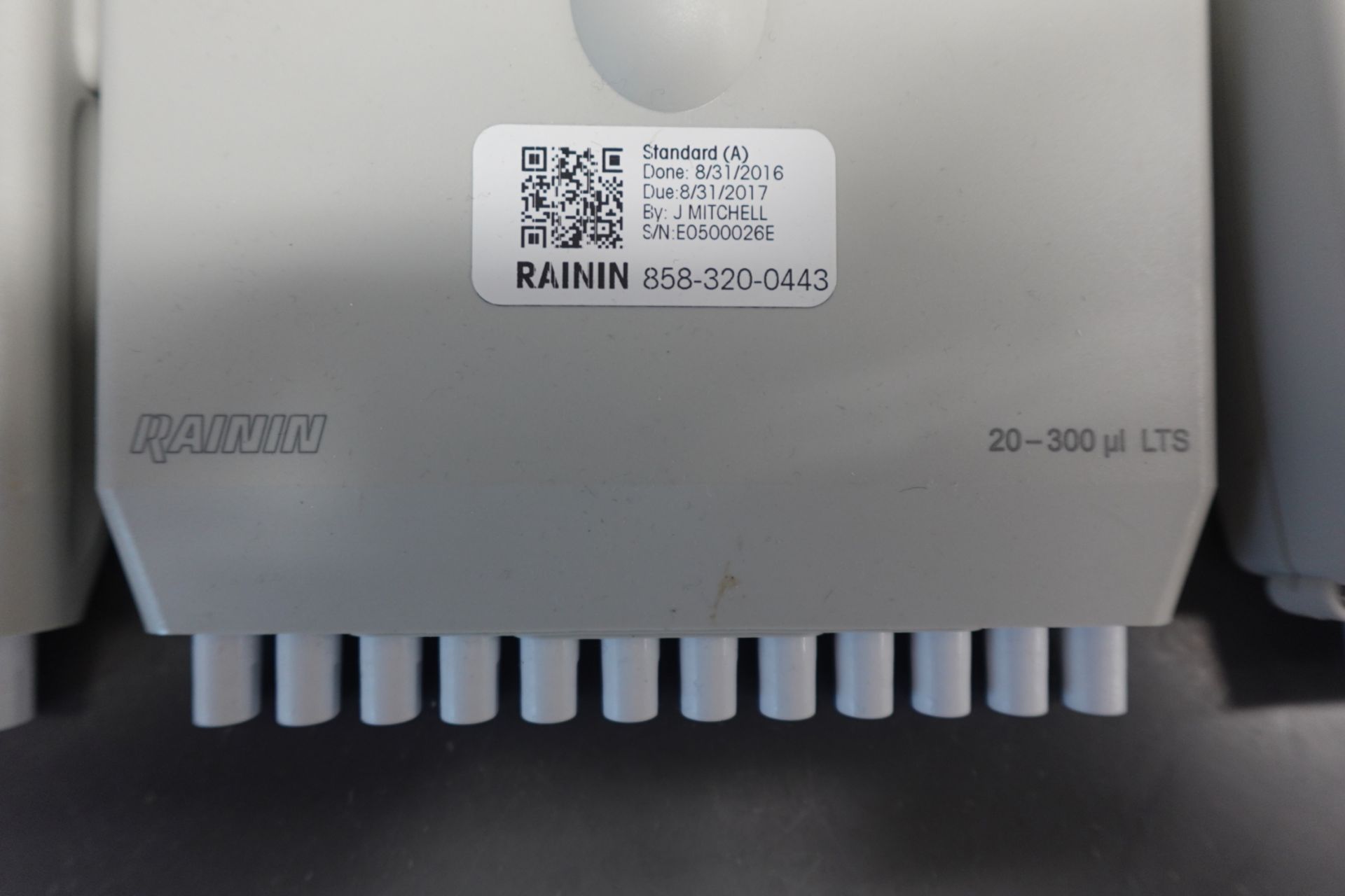 Rainin EDP3-Plus Lot of (7) Pipettes includes 10ul, 100ul and `1000ul ...