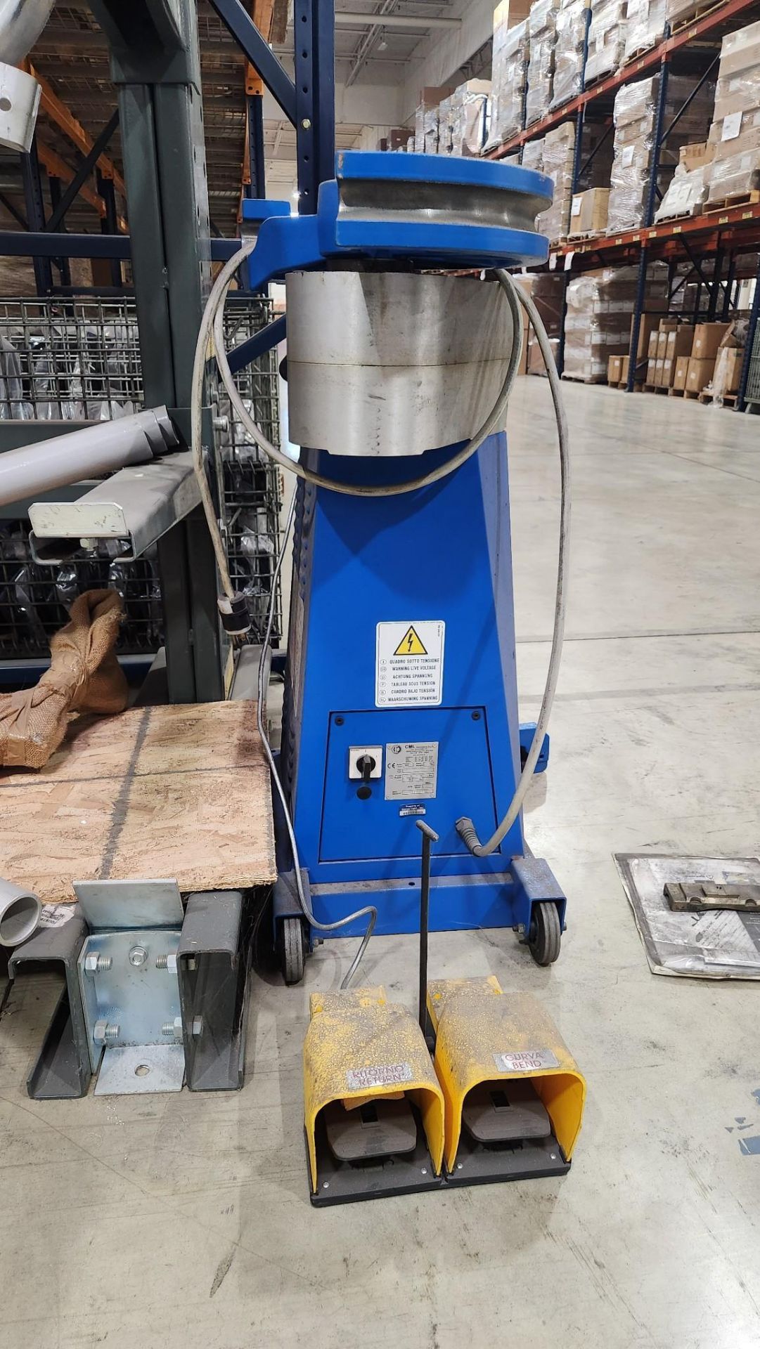 CML ERCOLINA SB48-PM-1 SUPER BENDER TUBING BENDER Item Location - Lake ...