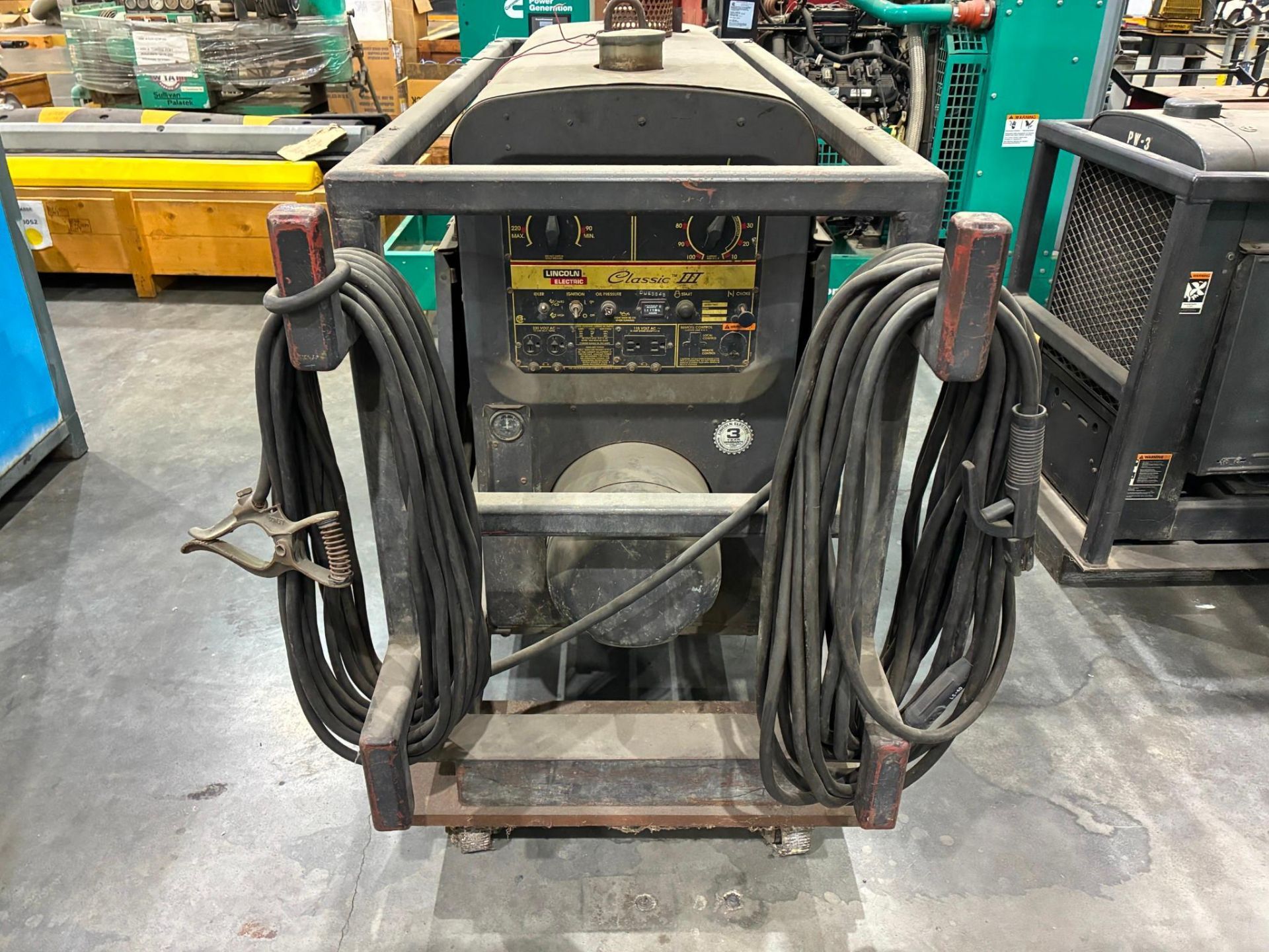 LINCOLN CLASSIC 300 III SA300-TM27 GAS WELDER GENERATOR, STICK WELDER ...