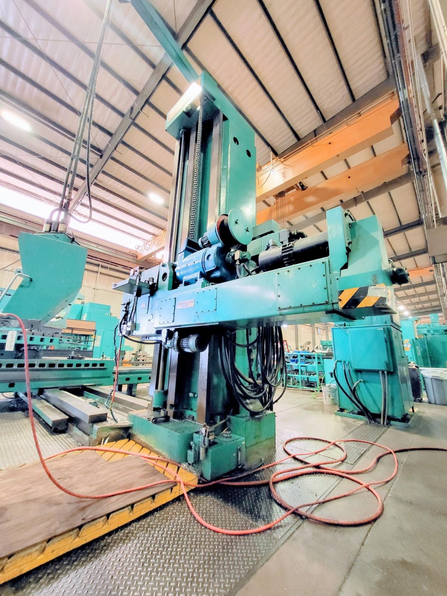 GIDDINGS AND LEWIS-FRASER G60-T CNC 6" HORIZONTAL BORING MILL SN: 450 ...