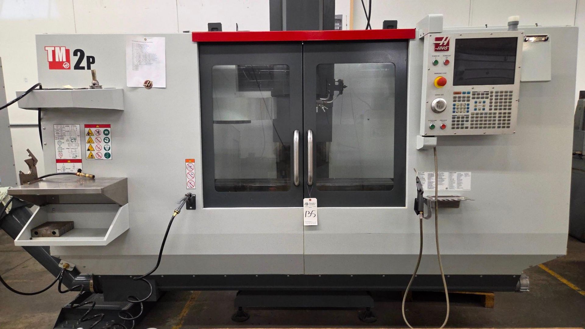 2021 HAAS TM-2P CNC VERTICAL MILL SN: 1178848 SPECIFICATIONS: TRAVELS X ...