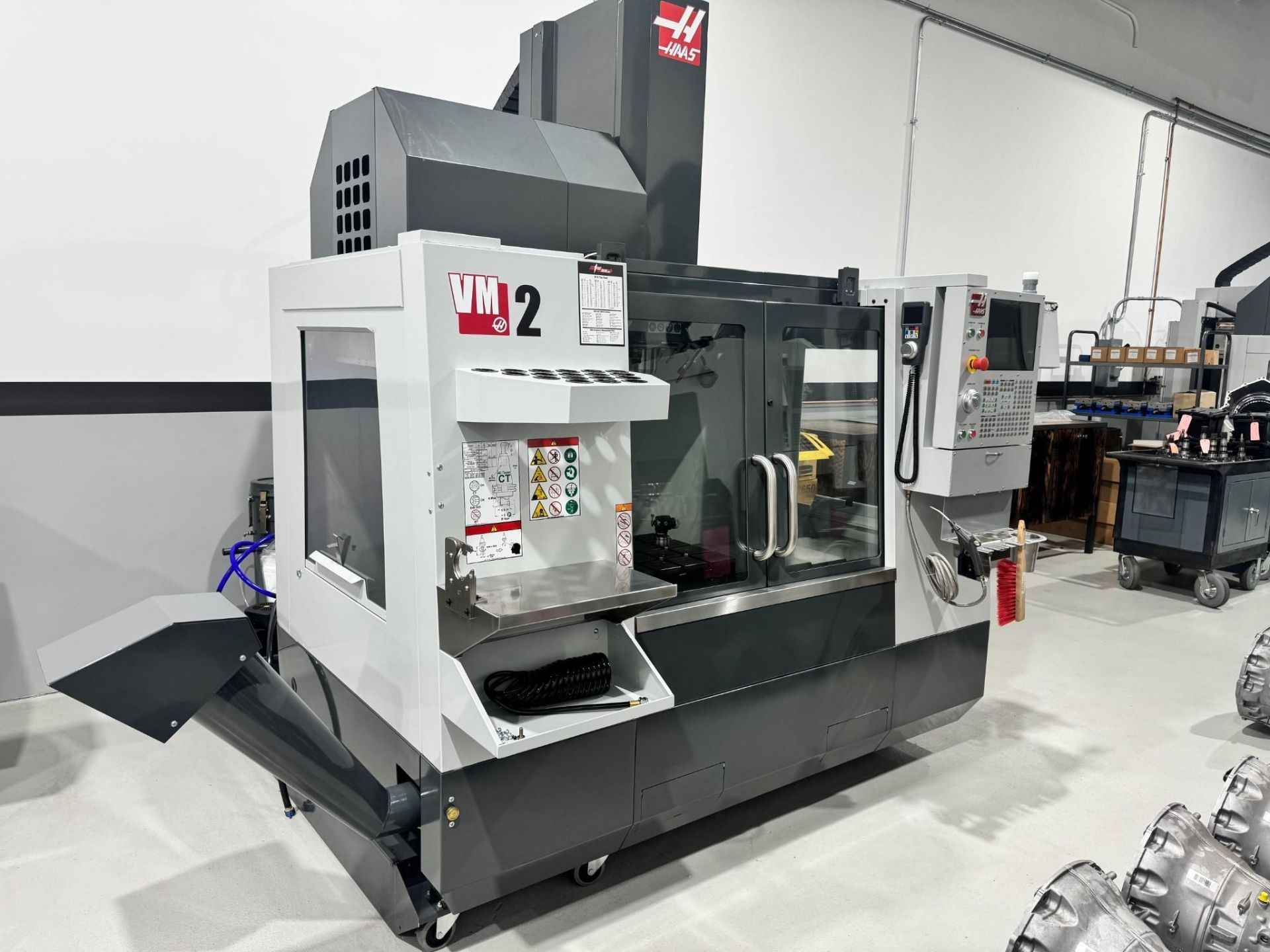 2020 HAAS VM-2 VERTICAL MACHINING CENTER - 4TH AXIS DRIVE, WIPS, TSC ...