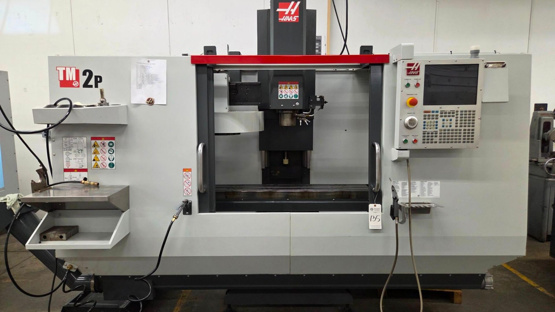 2021 HAAS TM-2P CNC VERTICAL MILL SN: 1178848 SPECIFICATIONS: TRAVELS X ...