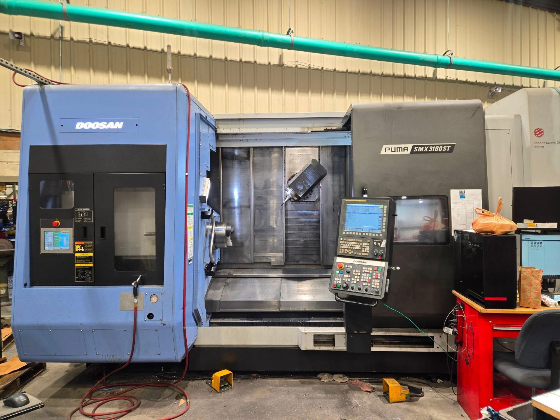 2018 DOOSAN PUMA SMX3100ST 9-AXIS CNC LATHE / TURNING CENTER ...