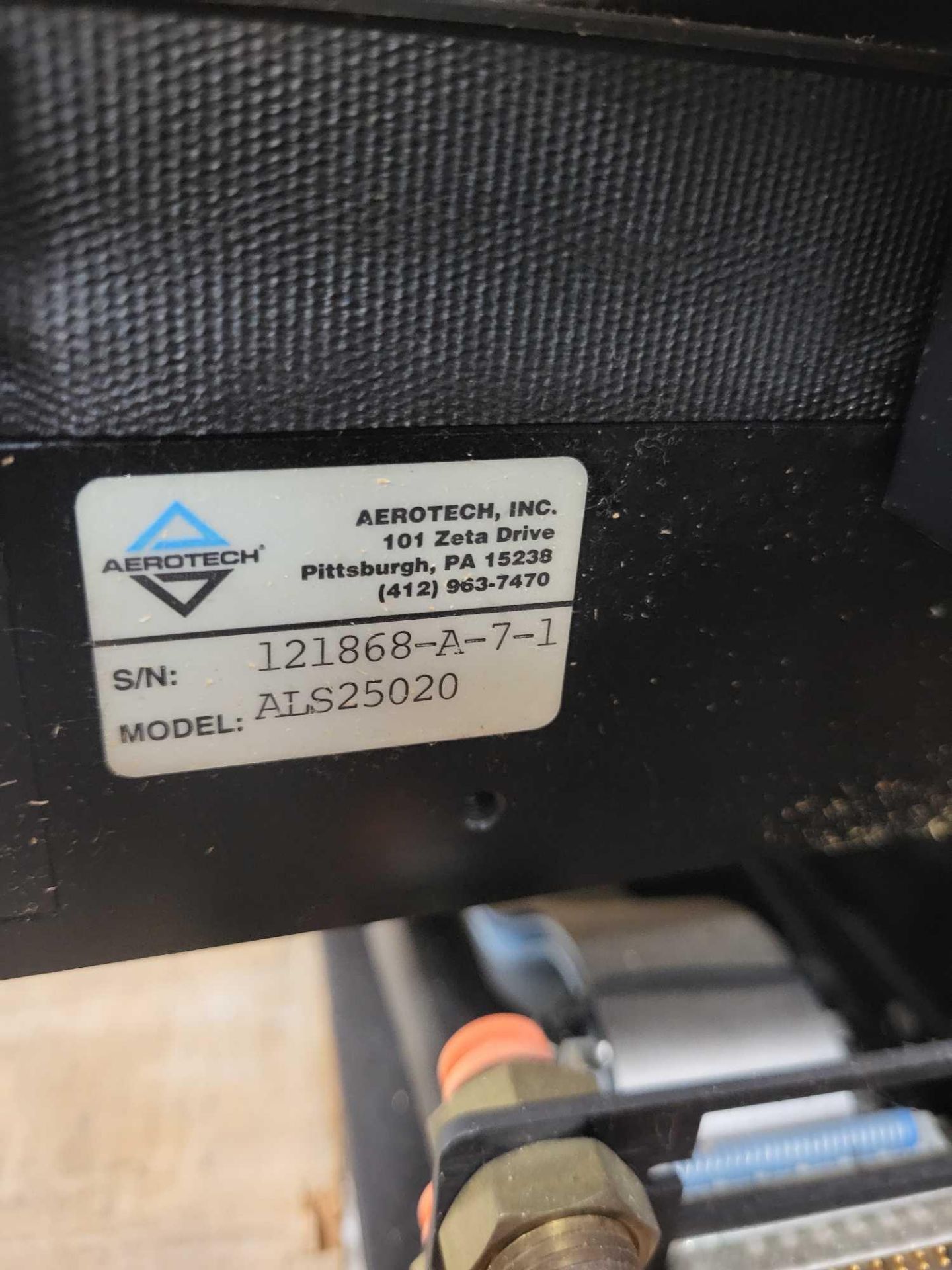 PALLETS OF AEROTECH ALS25020 LINEAR MOTOR POSITIONING STAGE MOTION ...