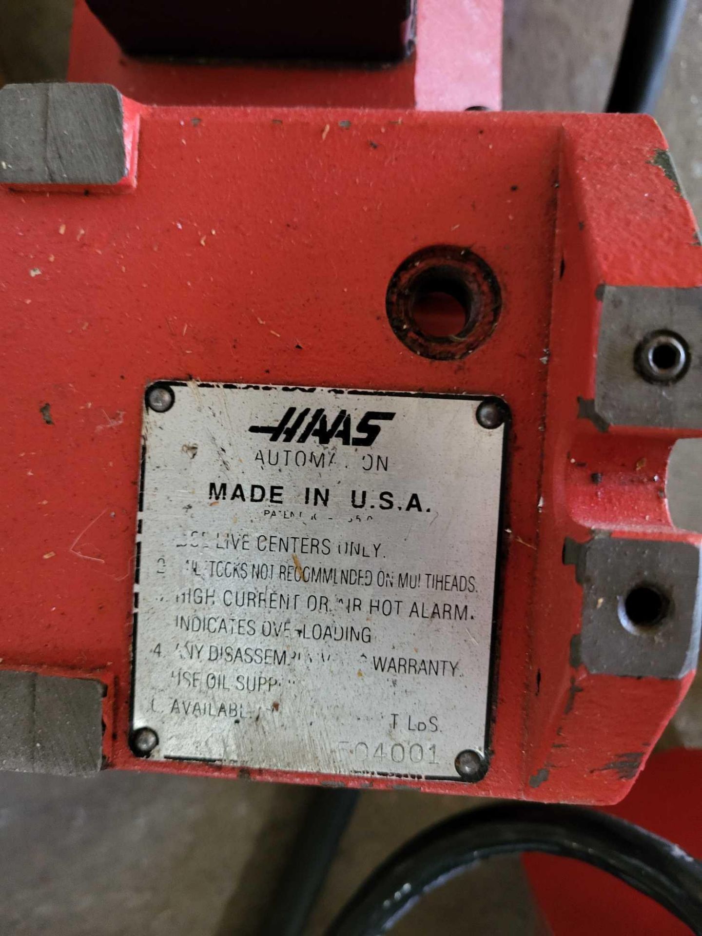 (2) HAAS CNC ROTARY TABLES Item Location - East Cleveland, OH